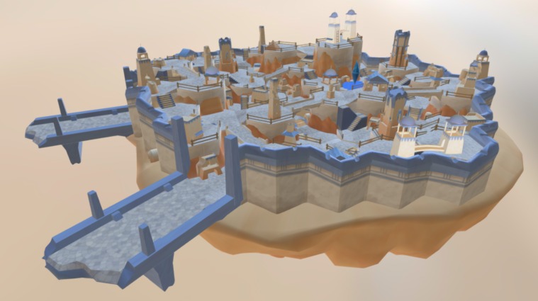 3D scene model from VR "Aerophyte" - 3D model by vrhack [a79551d ...