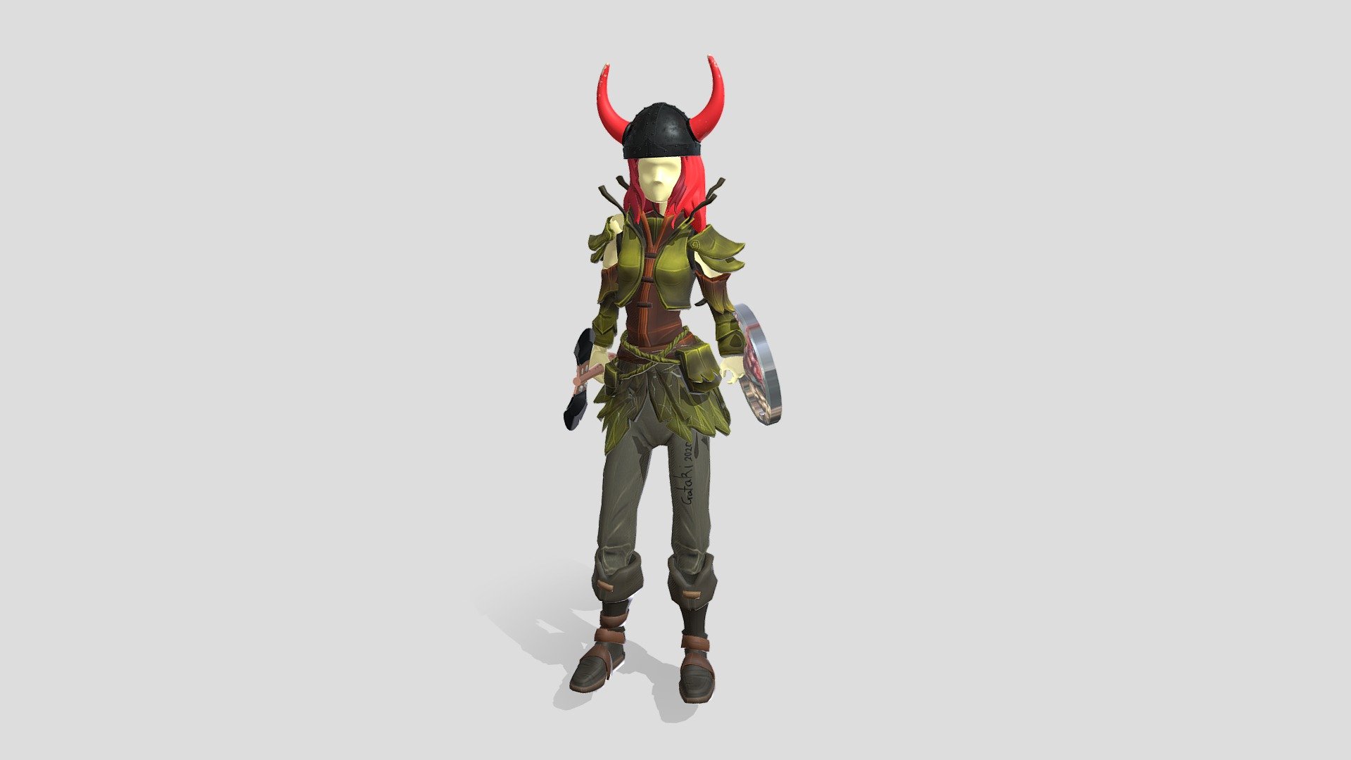 viking - 3D model by sparkproject3d [a79567e] - Sketchfab
