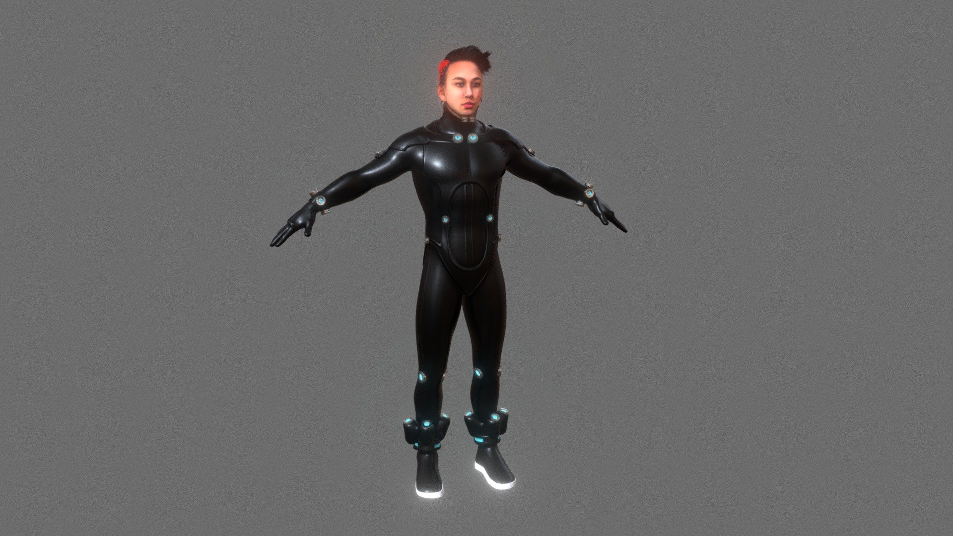 Asian Male Gantz - Download Free 3D model by kikimonchichi [a796c40 ...