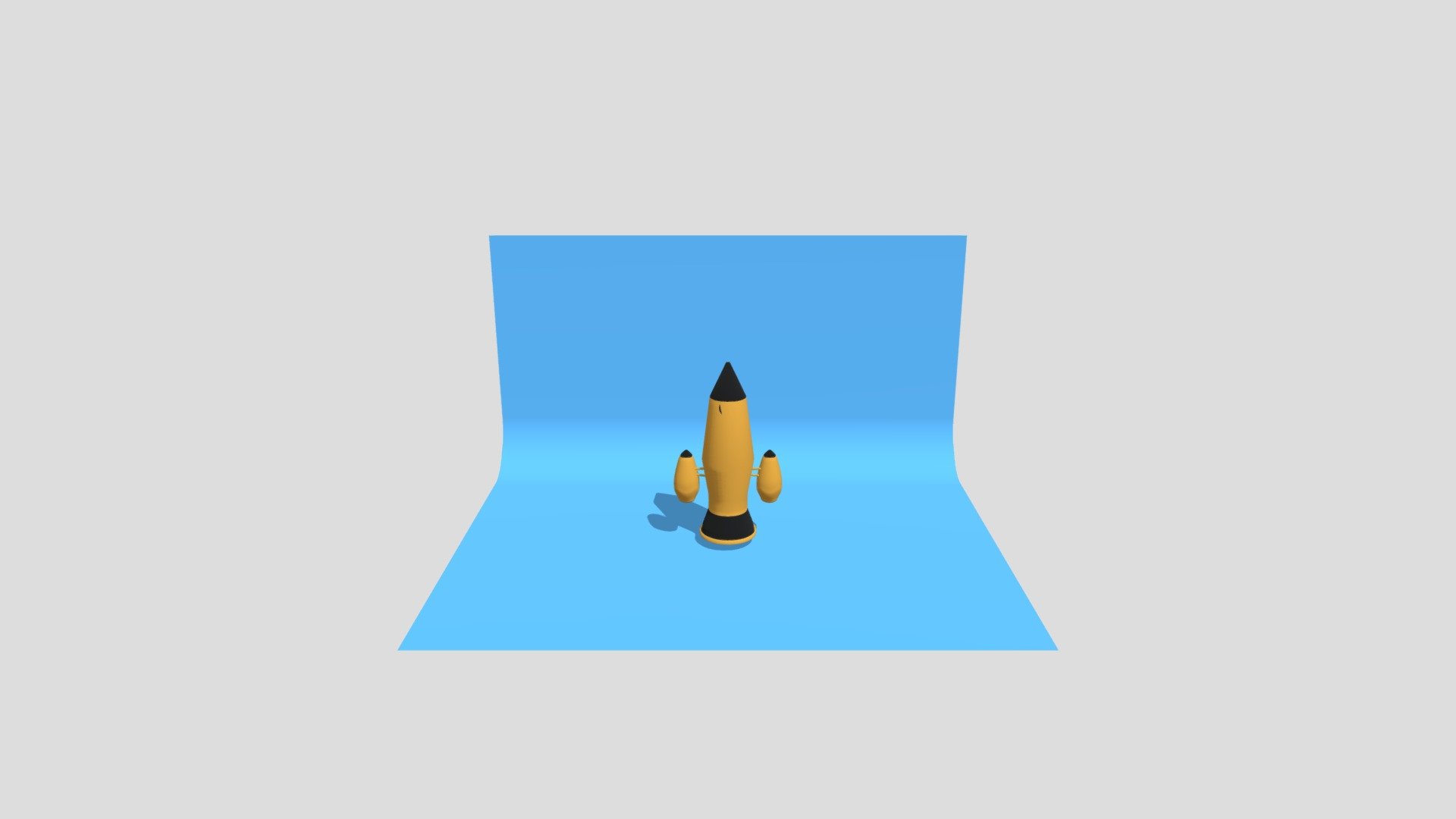 Cohete Lowpoly Amarillo - 3D model by PORTFOLIO RAULVFX (@Raulvfx ...