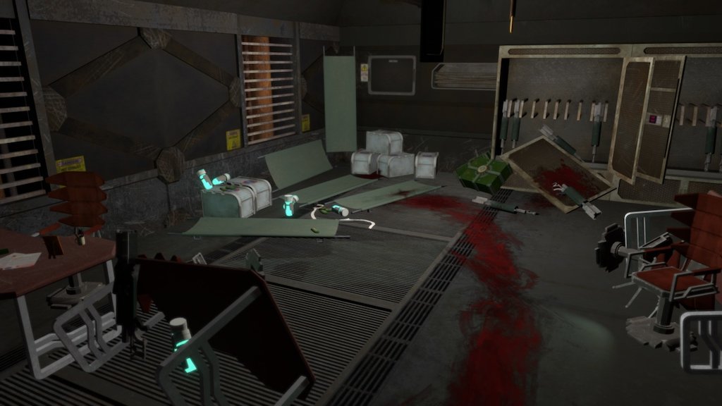 Dead Space Inspired Security Office - 3D model by nathaniel.nj.ayling ...