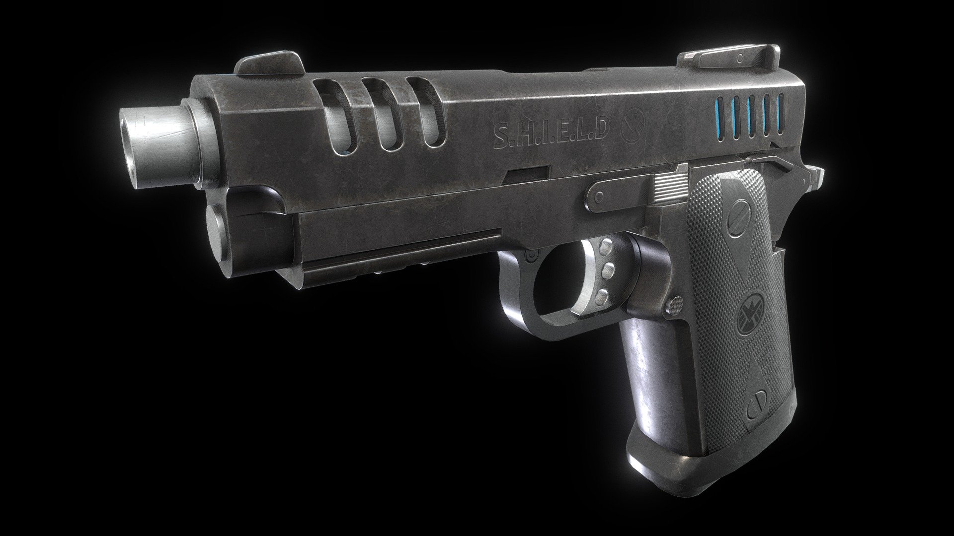 ICER gun from Agents of S.H.I.E.L.D. - Buy Royalty Free 3D model by ...