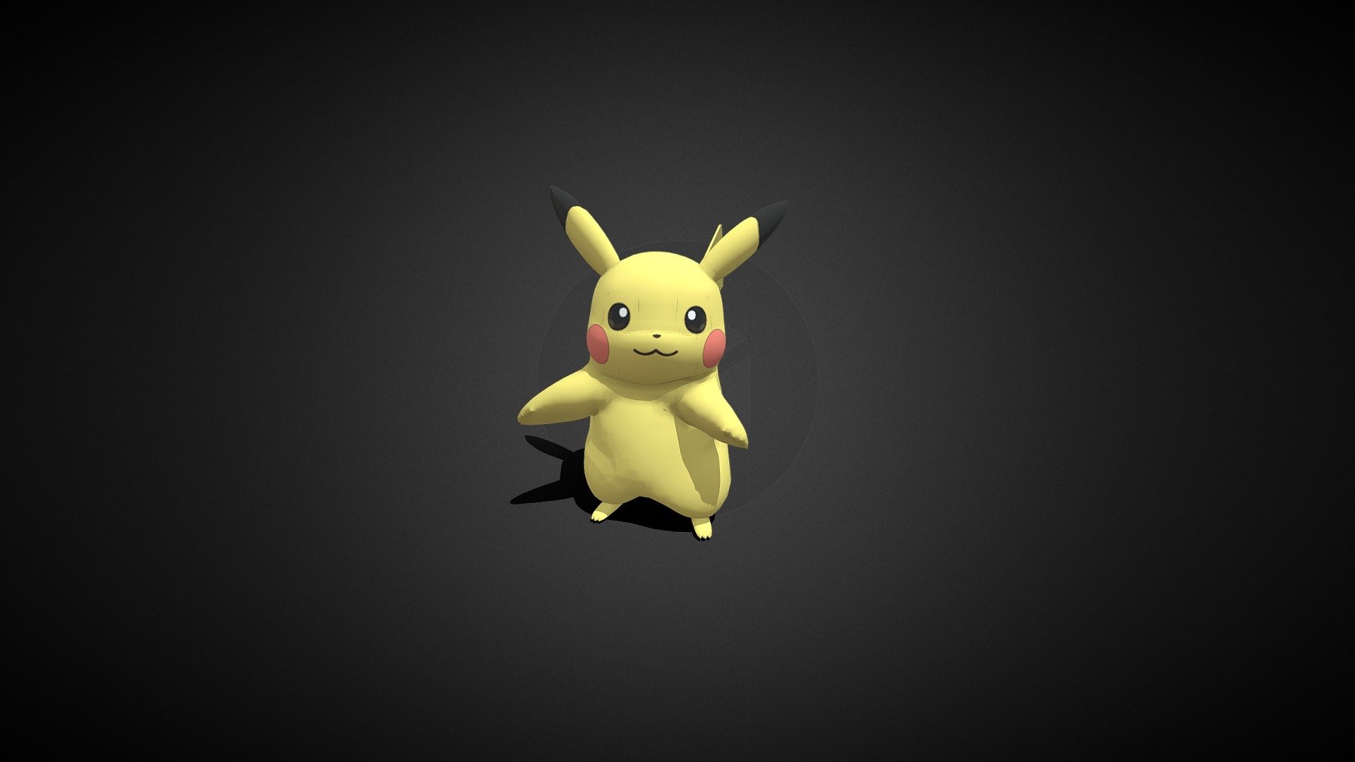 Pokemon - Pikachu - 3D model by Callum McKeown (@McKeownAnimations ...