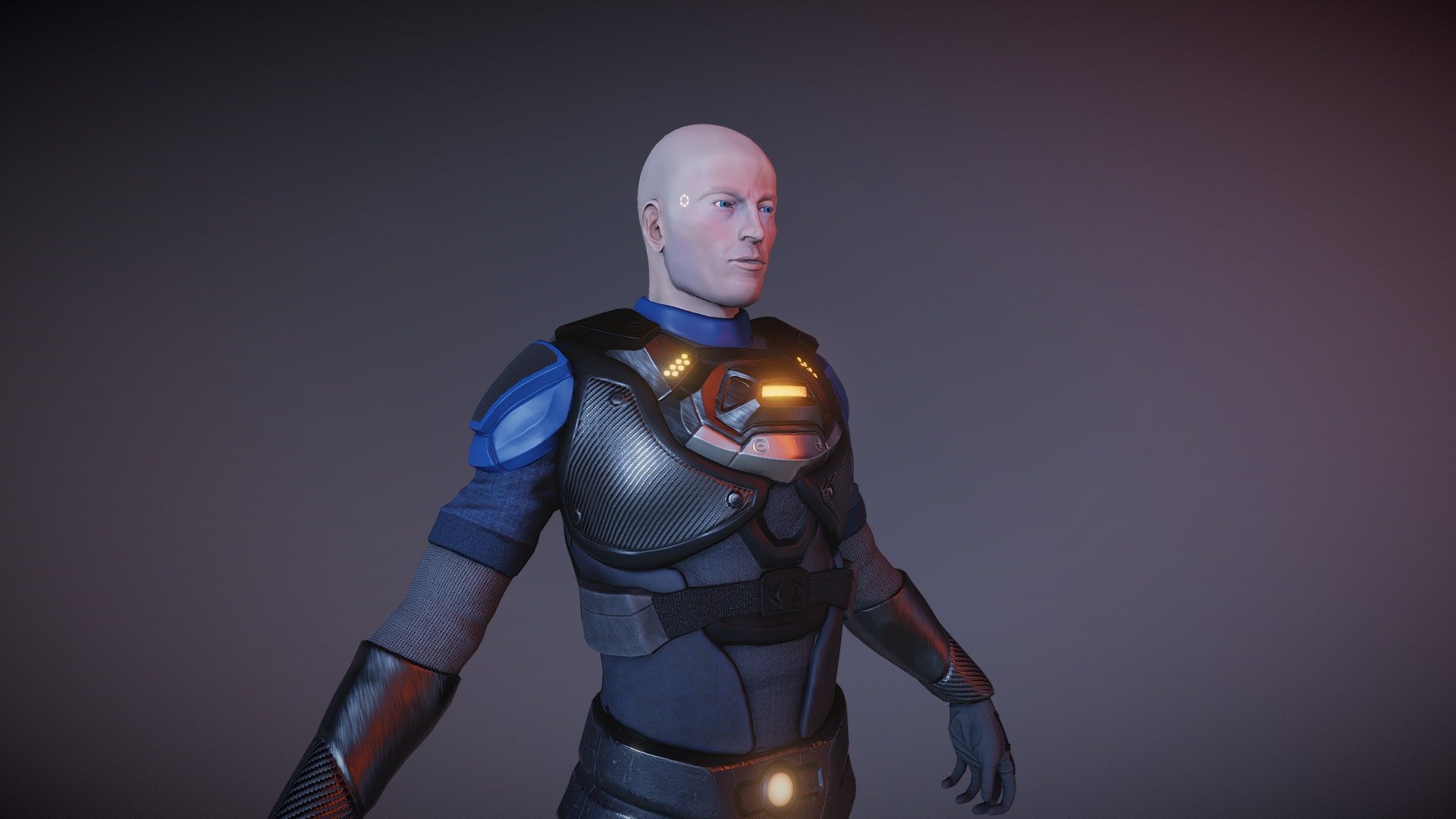 BOTARMY Android Soldier - 3D model by Astoryon (@anthonypreite ...