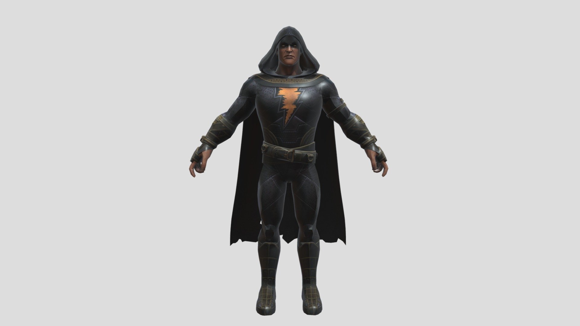 BlackAdam(ON YouTube) - Download Free 3D model by 3D MODELS (@3dworldz ...