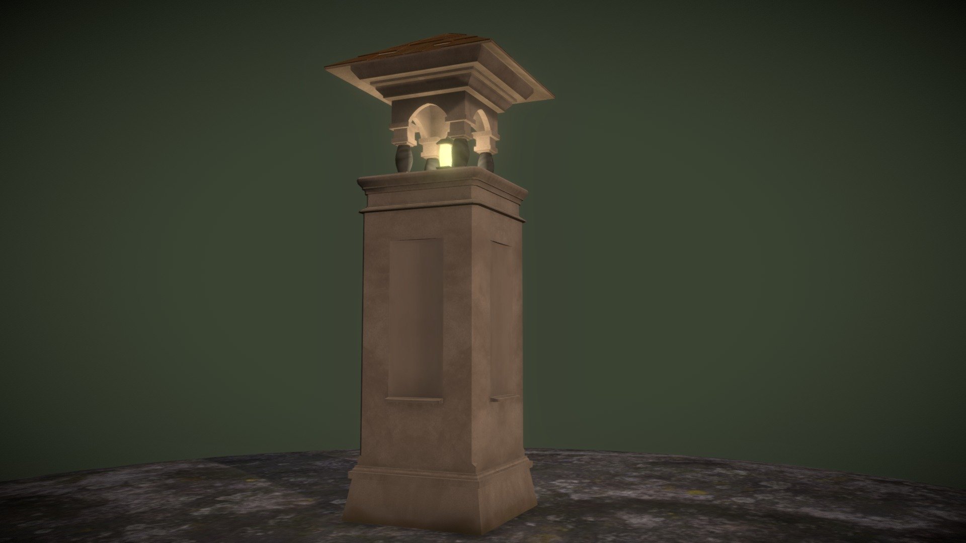 Field Shrine - 3D model by Carnosaix [a79c4ea] - Sketchfab
