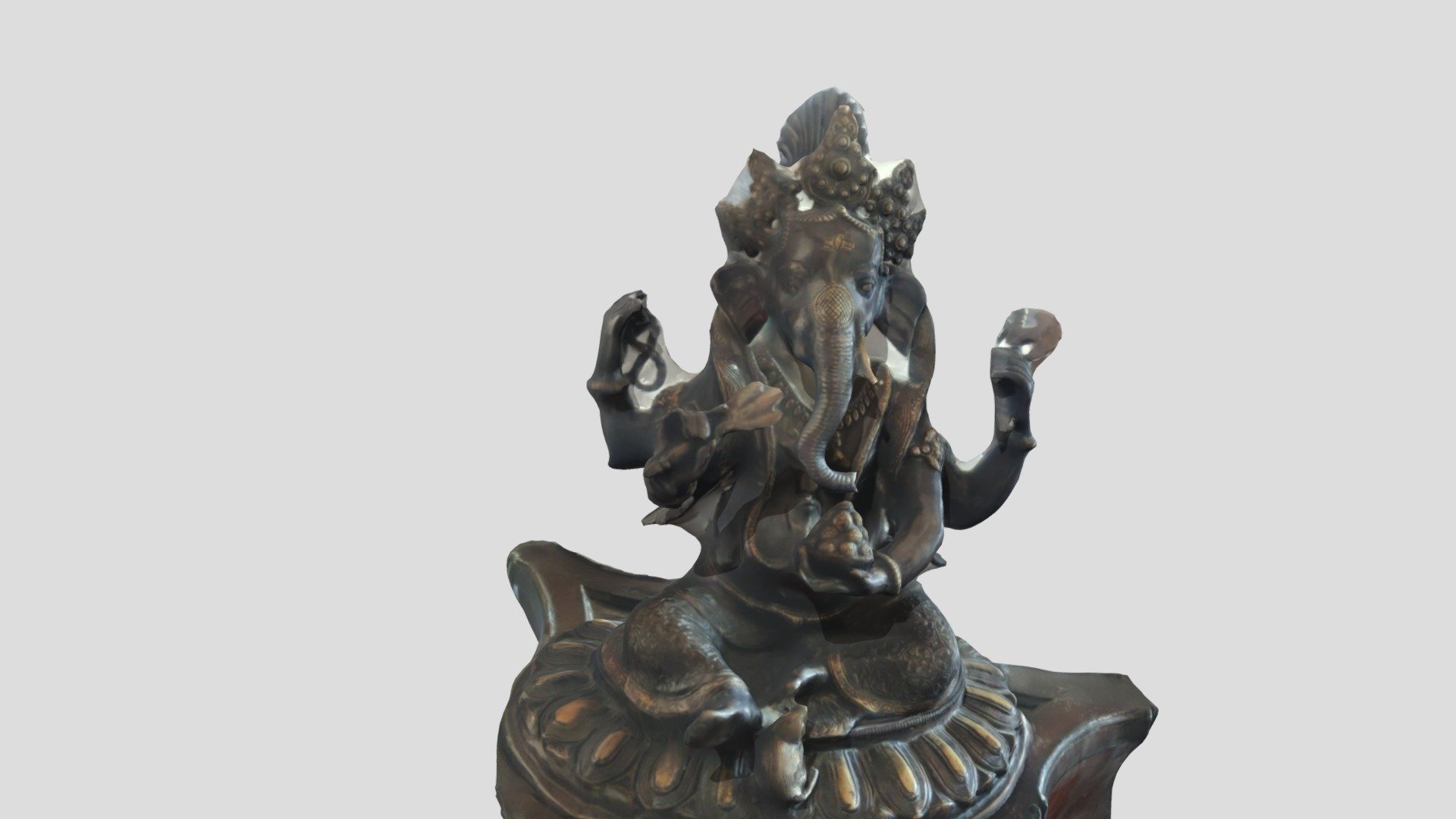 Ganesh_statue - Download Free 3D model by sagin07 [a79d74d] - Sketchfab