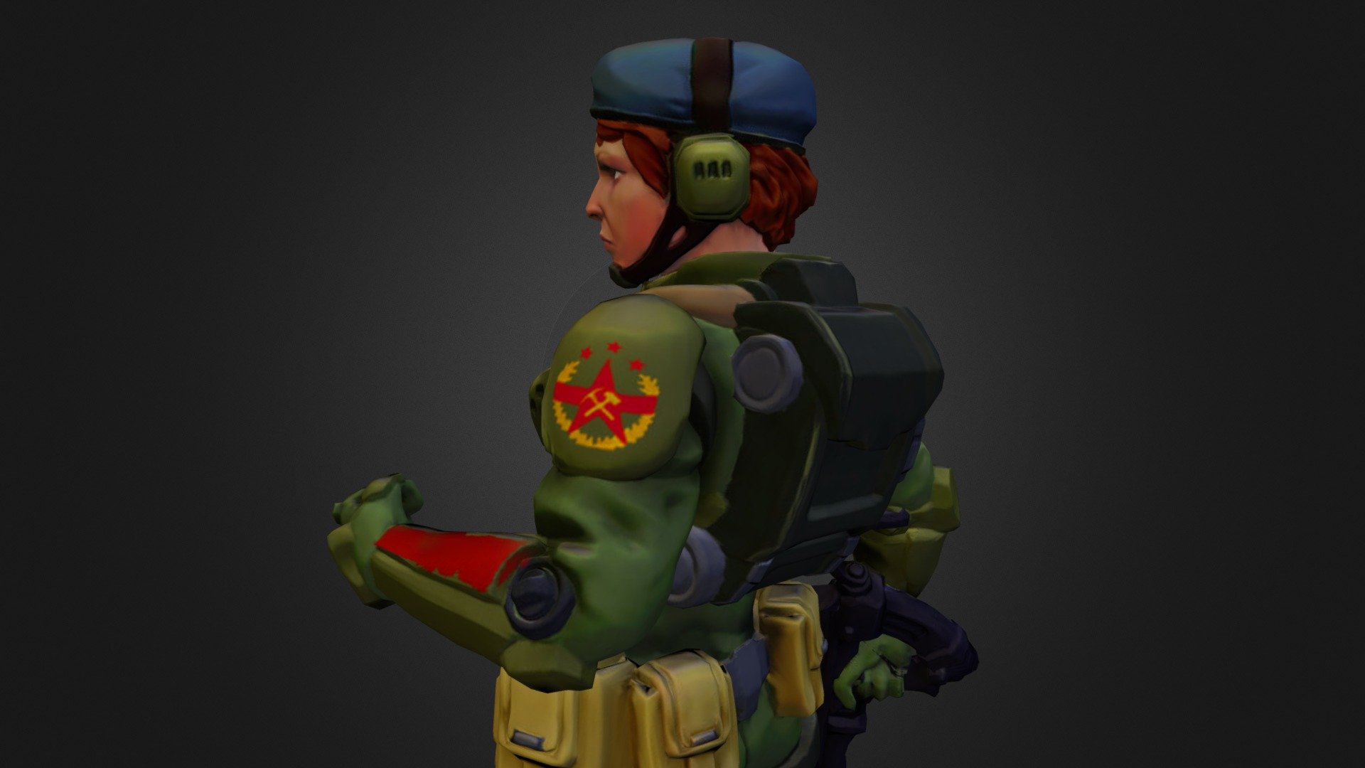 captain_zoya - 3D model by idonotcode [a79f6f7] - Sketchfab