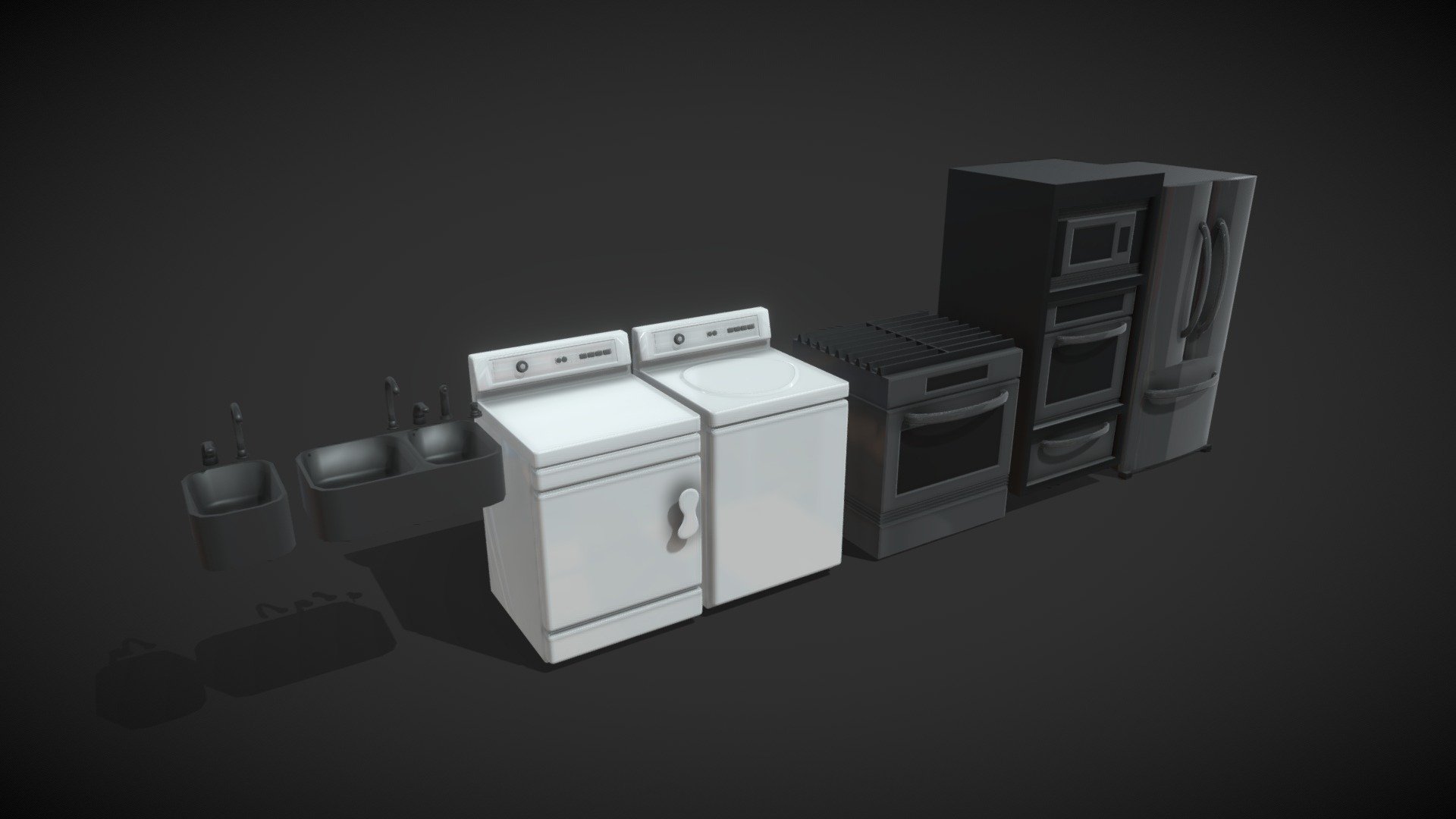 Kitchen Appliences - 3D model by The Learning Network ...