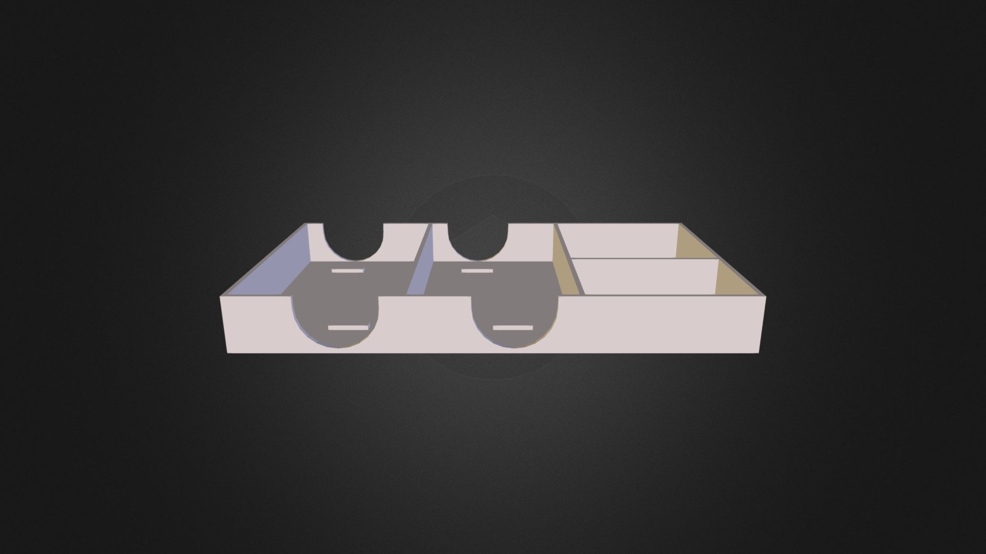 Three Stack Business Card Holder - 3D model by 3dindustries [a7a0edb ...