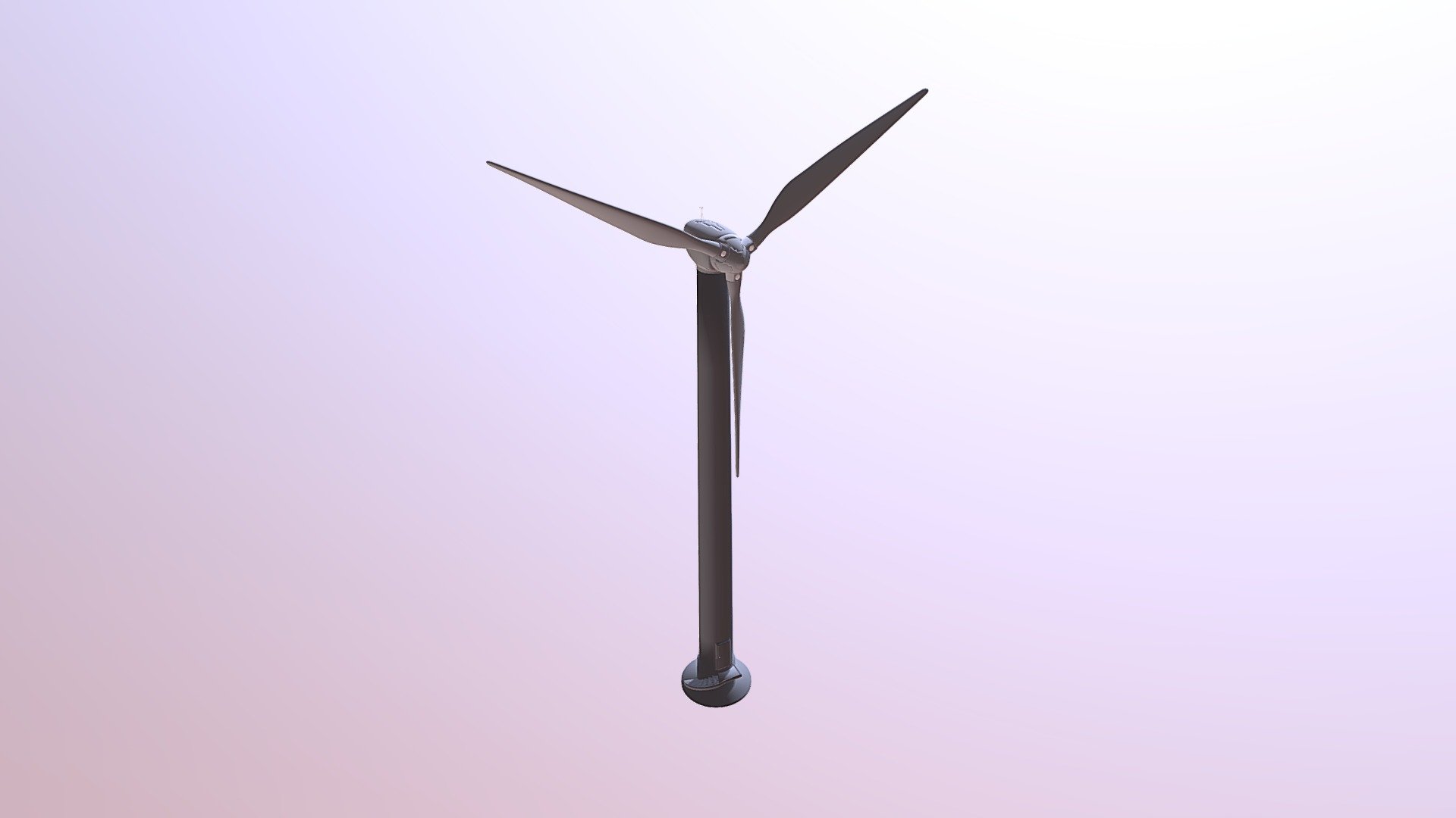Wind Turbine - Download Free 3D model by Digital BIM Solutions ...