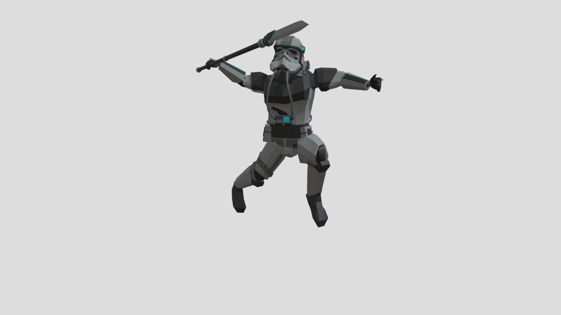 Heavy Trooper Dash Animation - Download Free 3D model by Pol de la ...