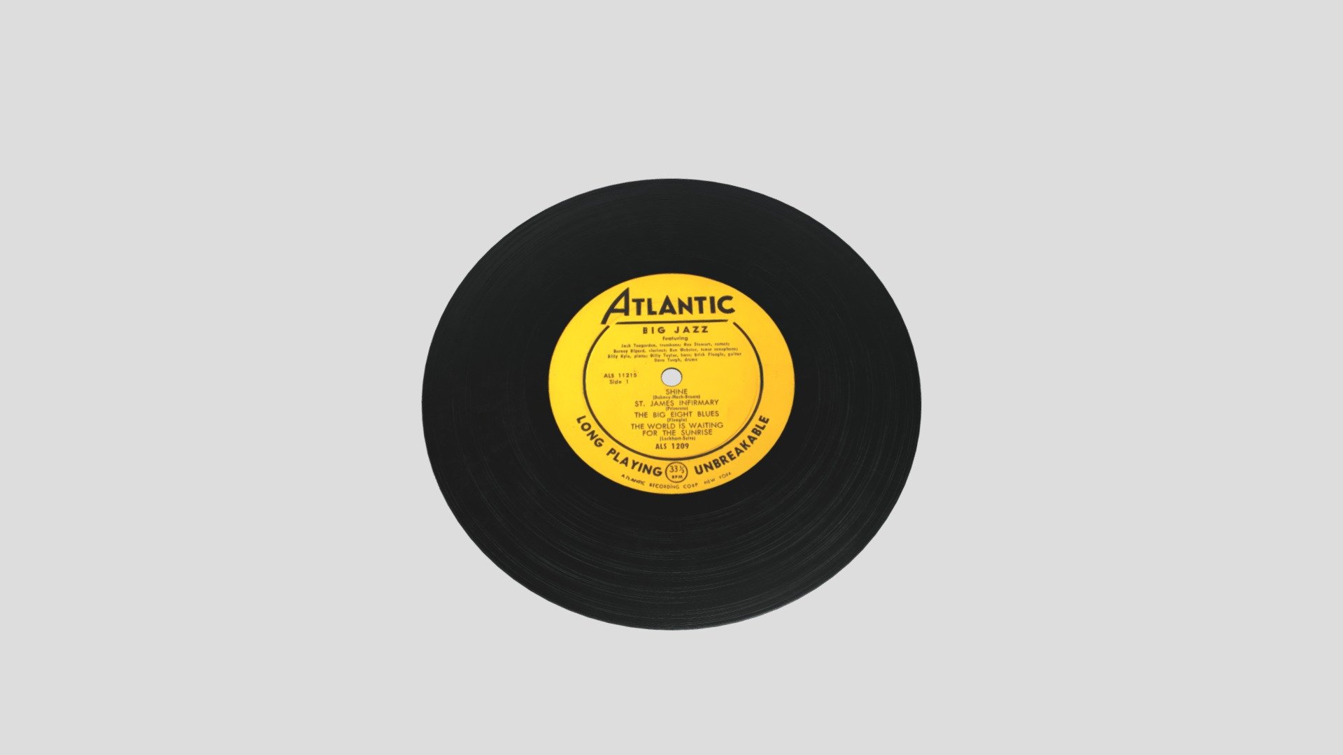 Retro Vinyl Disk with 4K Textures Low-poly - Buy Royalty Free 3D model ...