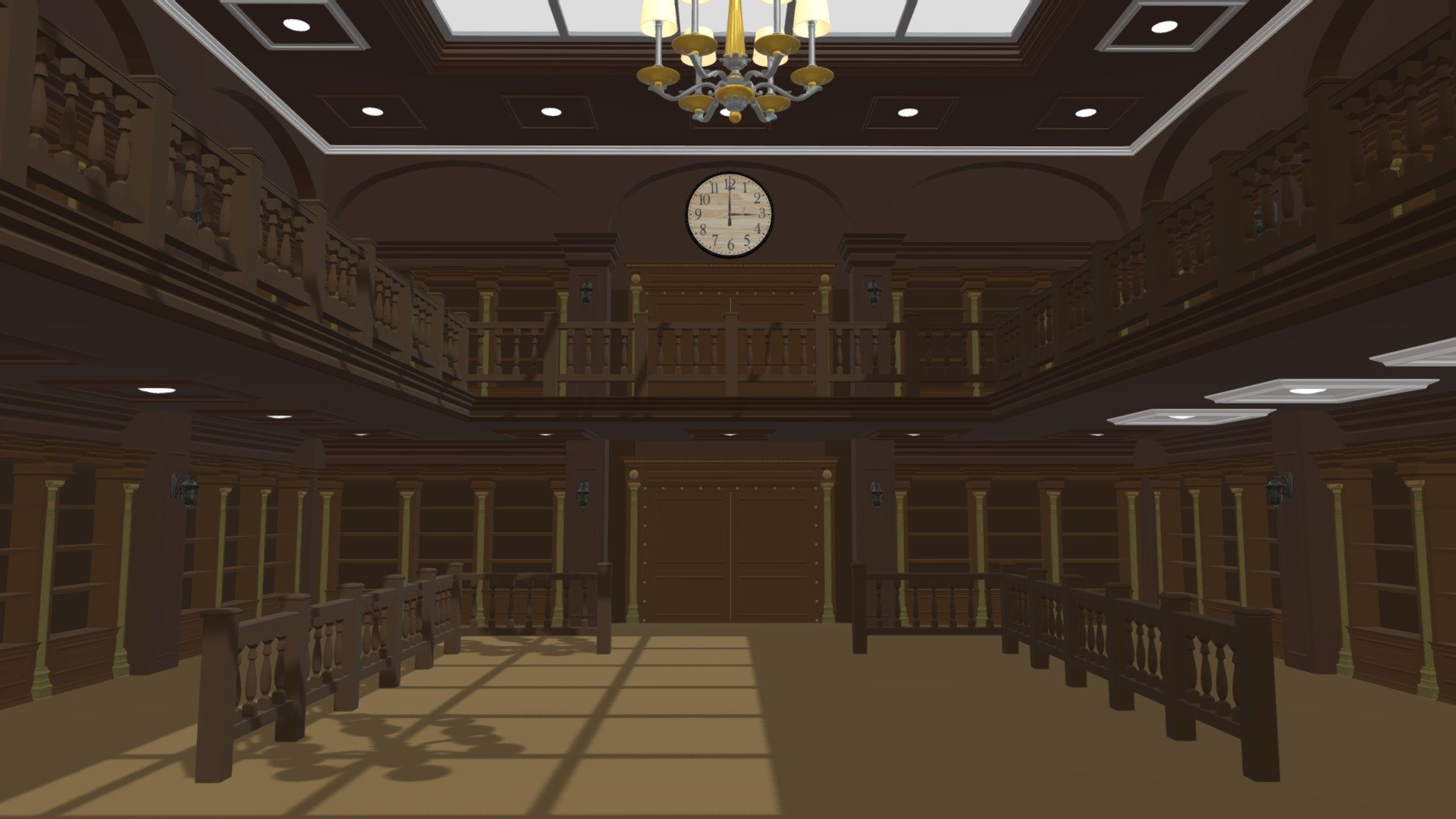 Library - Download Free 3D model by guenhag [a7a46e2] - Sketchfab