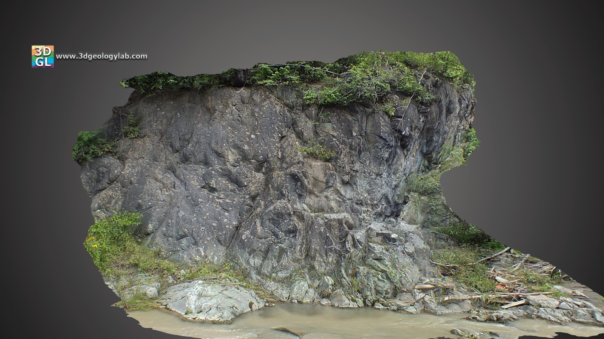Outcrop (H232) - 3D model by 3D Geology Laboratory (@3DGeologyLab ...