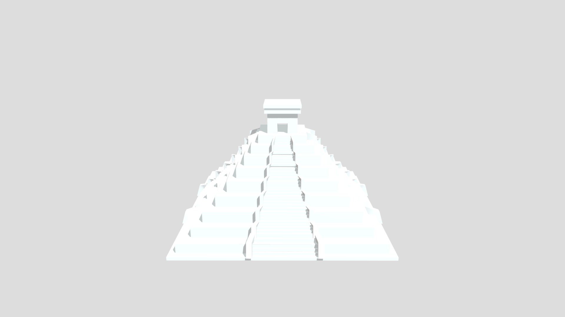 "Chichenitza" Mayan Temple Model - 3D model by esmeliz98 [a7a60bb ...