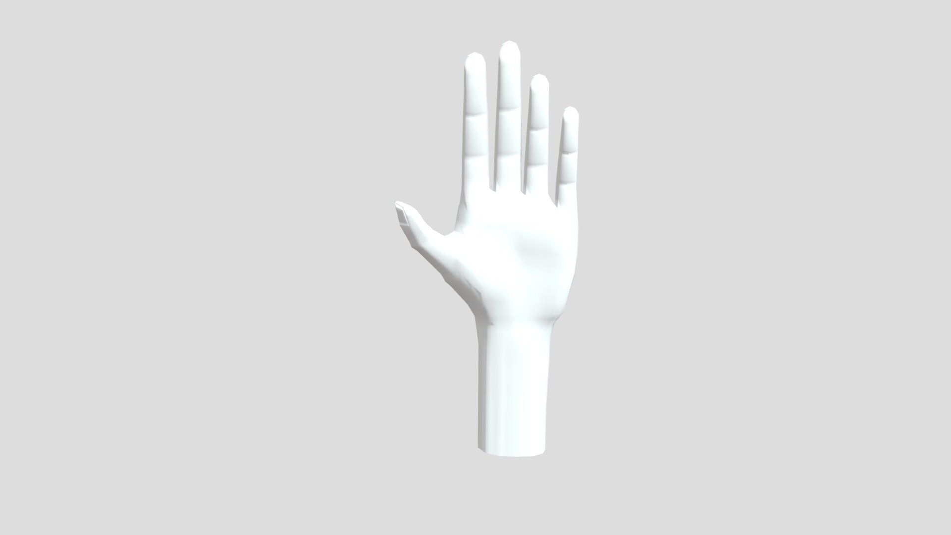 Hand model - Download Free 3D model by Robin_Van_de_Velde [a7a781a ...