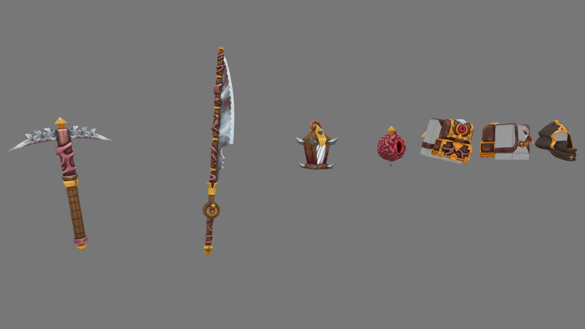 Fantasy Overworld - Starter Pack Asset Showcase - 3D model by MrThor ...