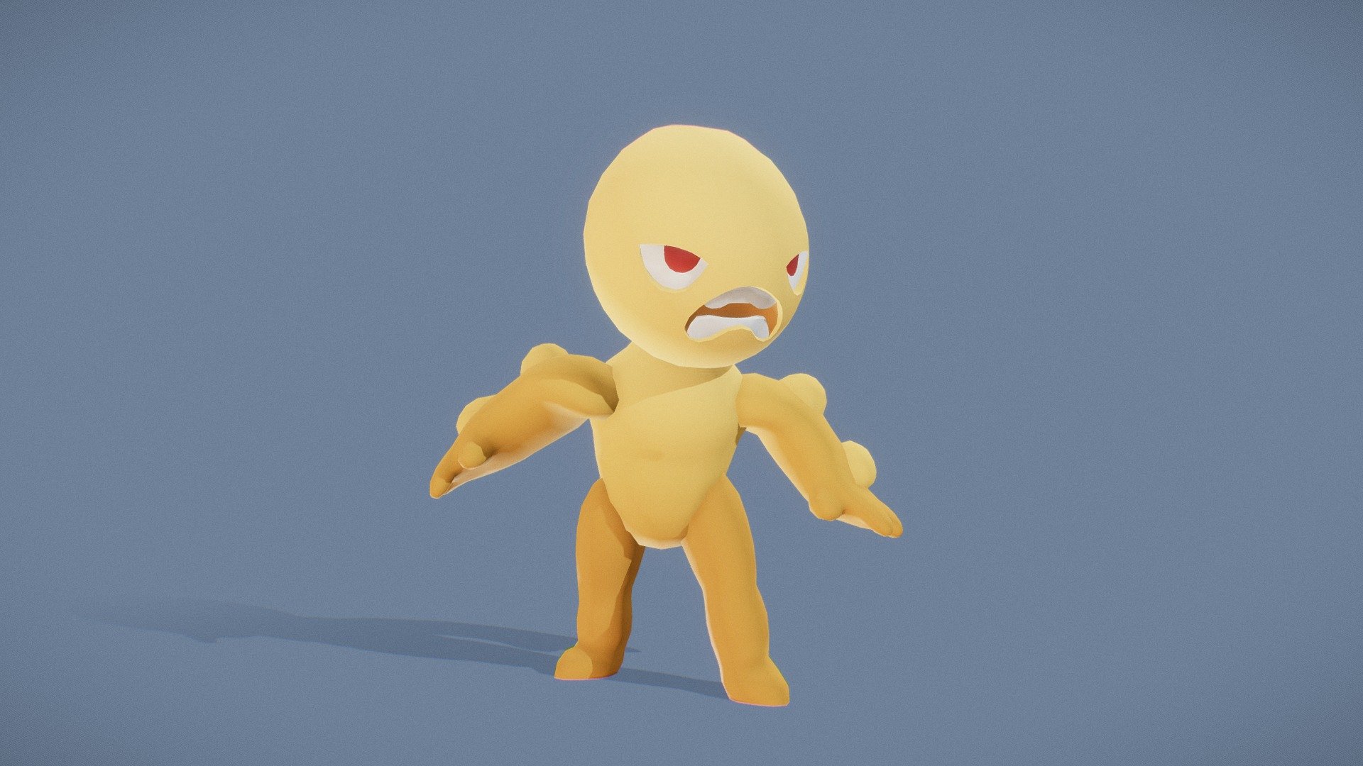 Cartoon Characters - Medium Evillemon Warrior - Buy Royalty Free 3D ...