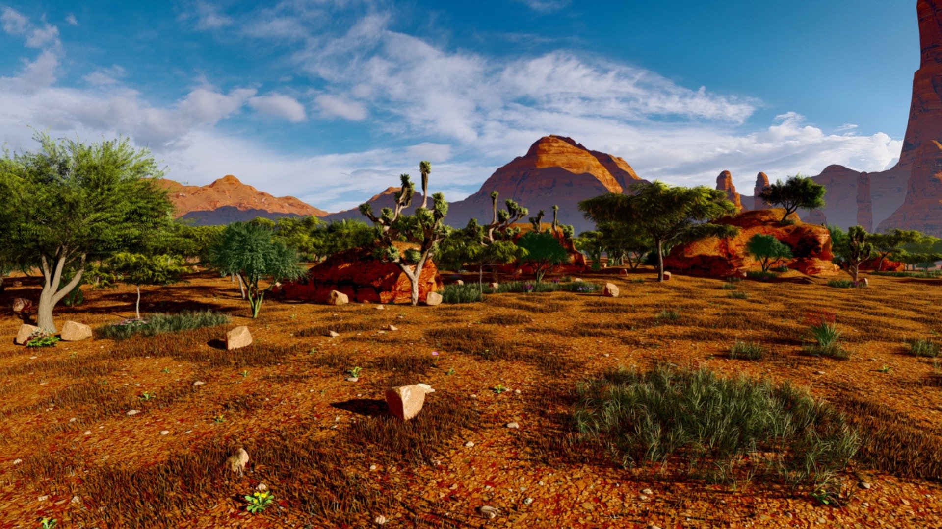 SKY BOX 8K - BEAUTIFUL SUNNY DESERT SCENE - Buy Royalty Free 3D model ...
