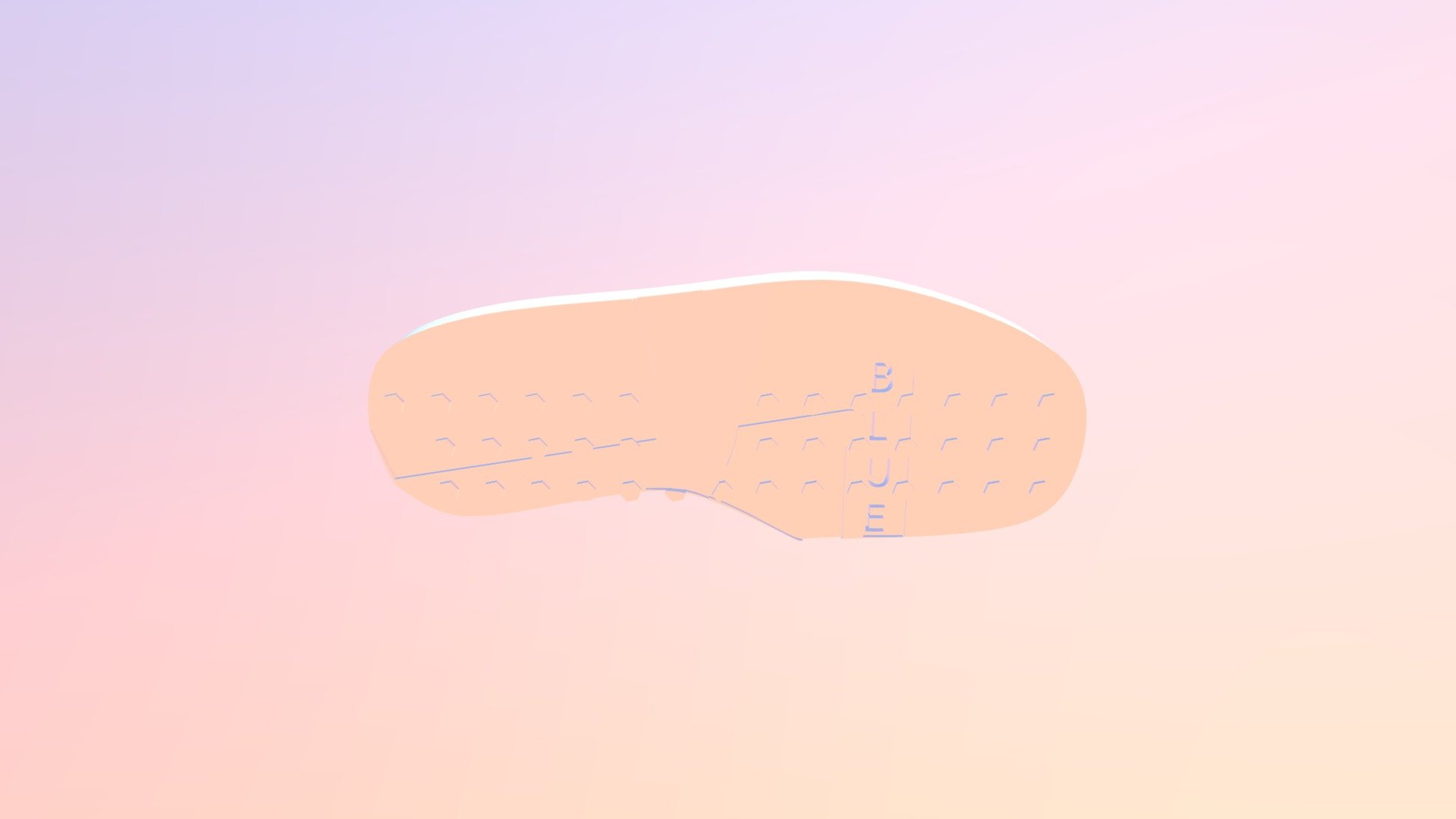 Shoe Sole - 3D model by cripley13 [a7adb30] - Sketchfab