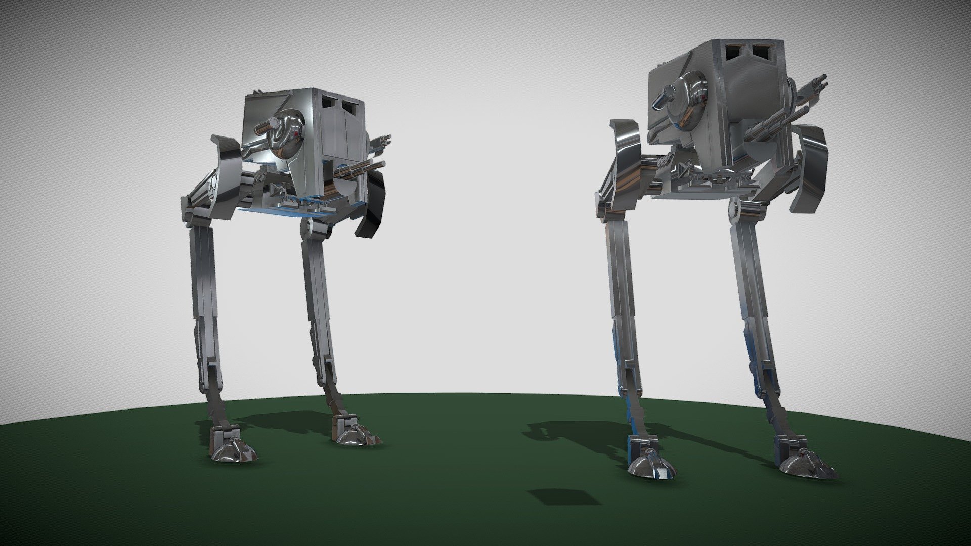 AT-ST Walker star wars - 3D model by Felipe Garcia (@fgarcia152202 ...