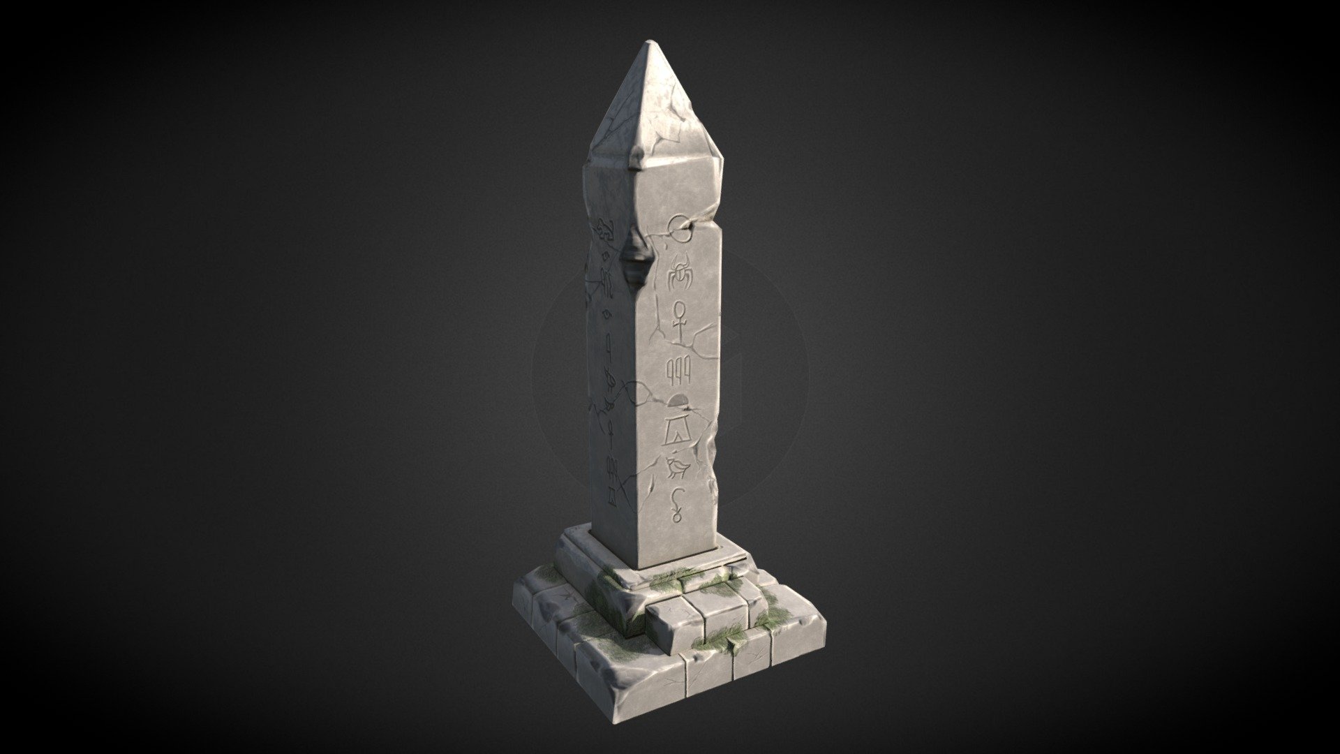 Obelisk - 3D model by Gage Mossberger (@gagemossberger) [a7af82c ...