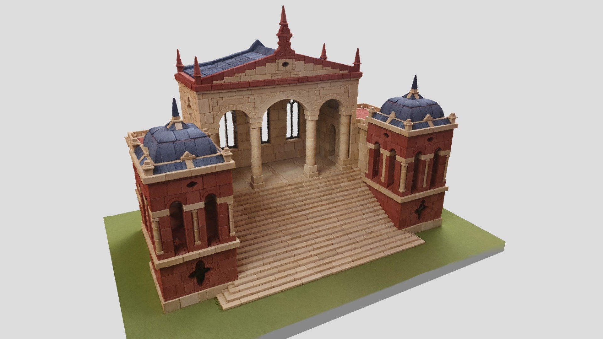 Gedenkhalle - 3D model by Castles-3D [a7affdf] - Sketchfab