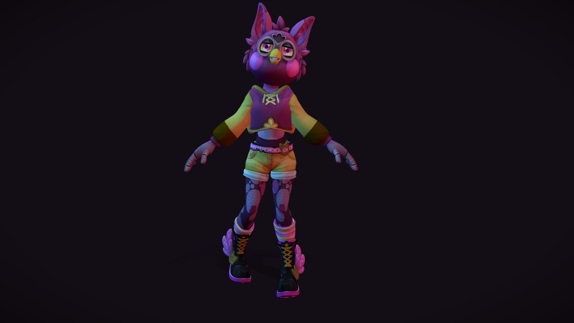 Fubby - 3D model by saphizzle [a7b06a3] - Sketchfab