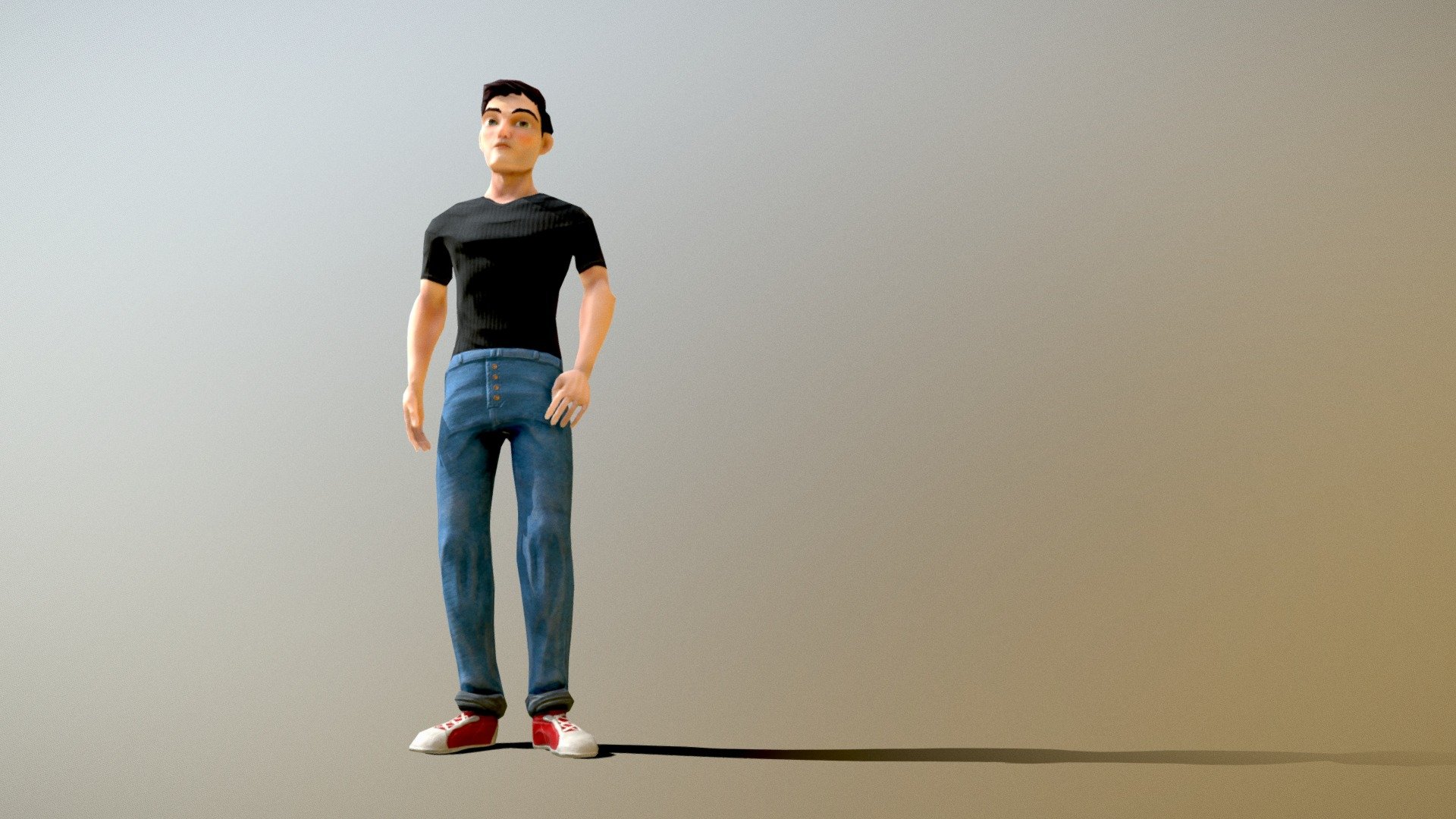 Stylized Male - Download Free 3D model by sergiomlp123 [a7b0767 ...