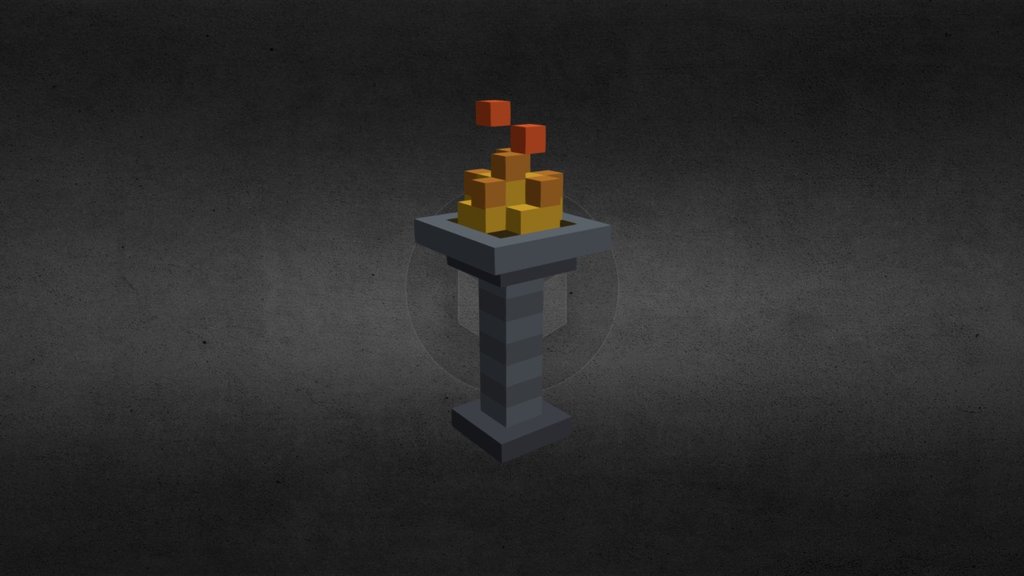 Torch Lamp - 3D model by RPG in a Box (@rpginabox) [a7b0c87] - Sketchfab