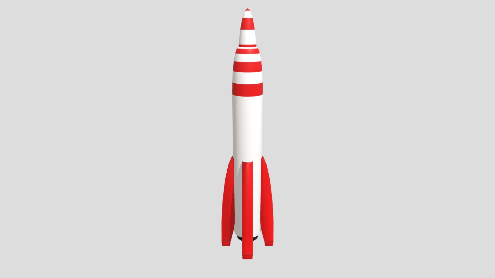 Rocket - low poly - Download Free 3D model by Denis Spap (@denisspap ...