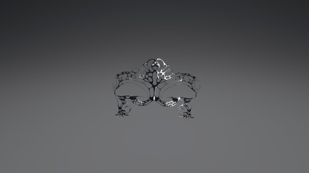 Masquerade Mask - 3D model by Tim (@Filmgeek) [a7b17b0] - Sketchfab
