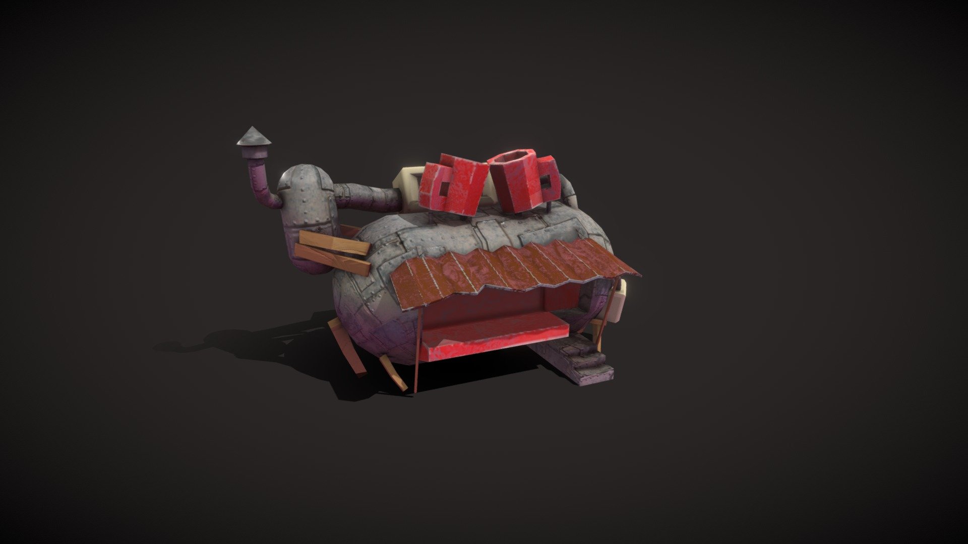 Scrap Bar - 3D model by Arthur.CZ.Digitel [a7b209e] - Sketchfab