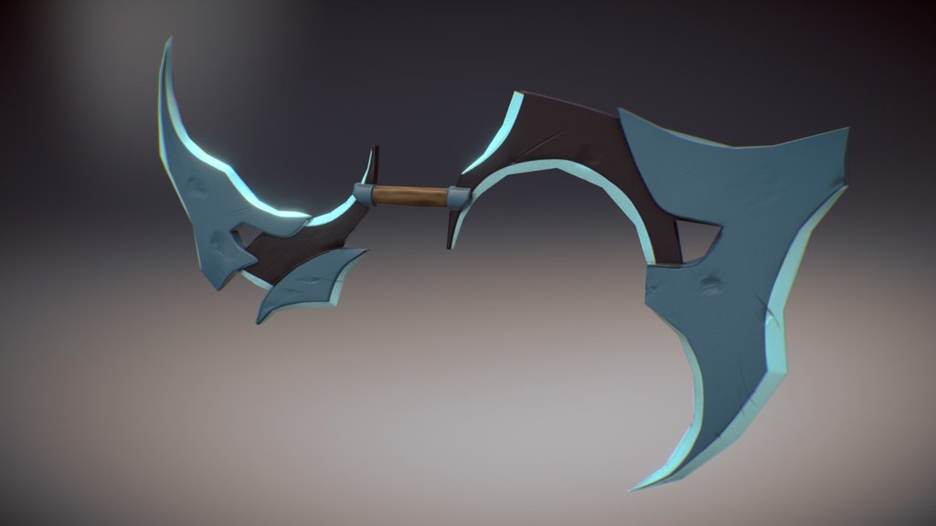Scythe - 3D model by aleksor [a7b3354] - Sketchfab