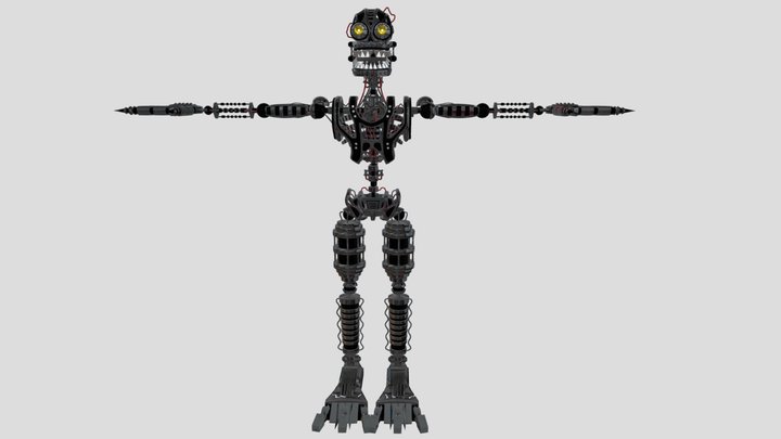 Endoskeleton 3D models - Sketchfab
