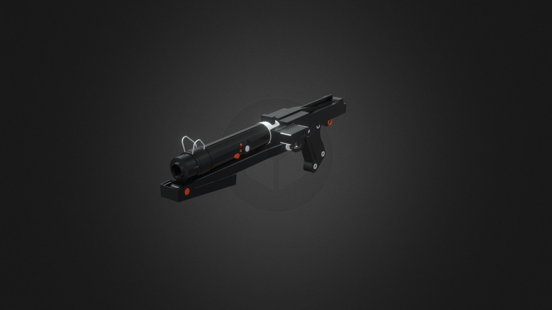 DC-15S Blaster Carbine - 3D model by S.CoS [a7b6025] - Sketchfab