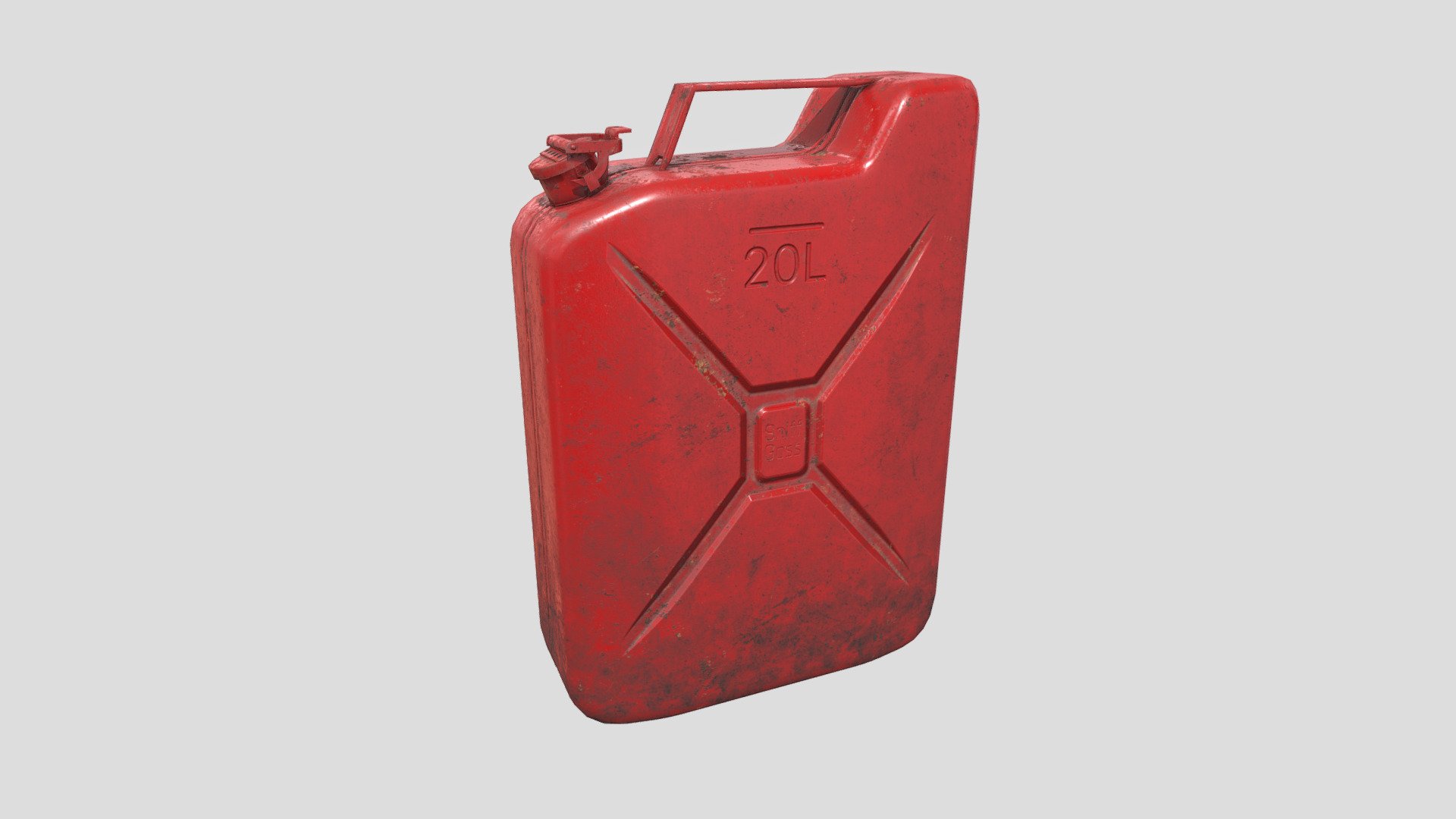 Jerry can - 3D model by Julian_g [a7b7059] - Sketchfab