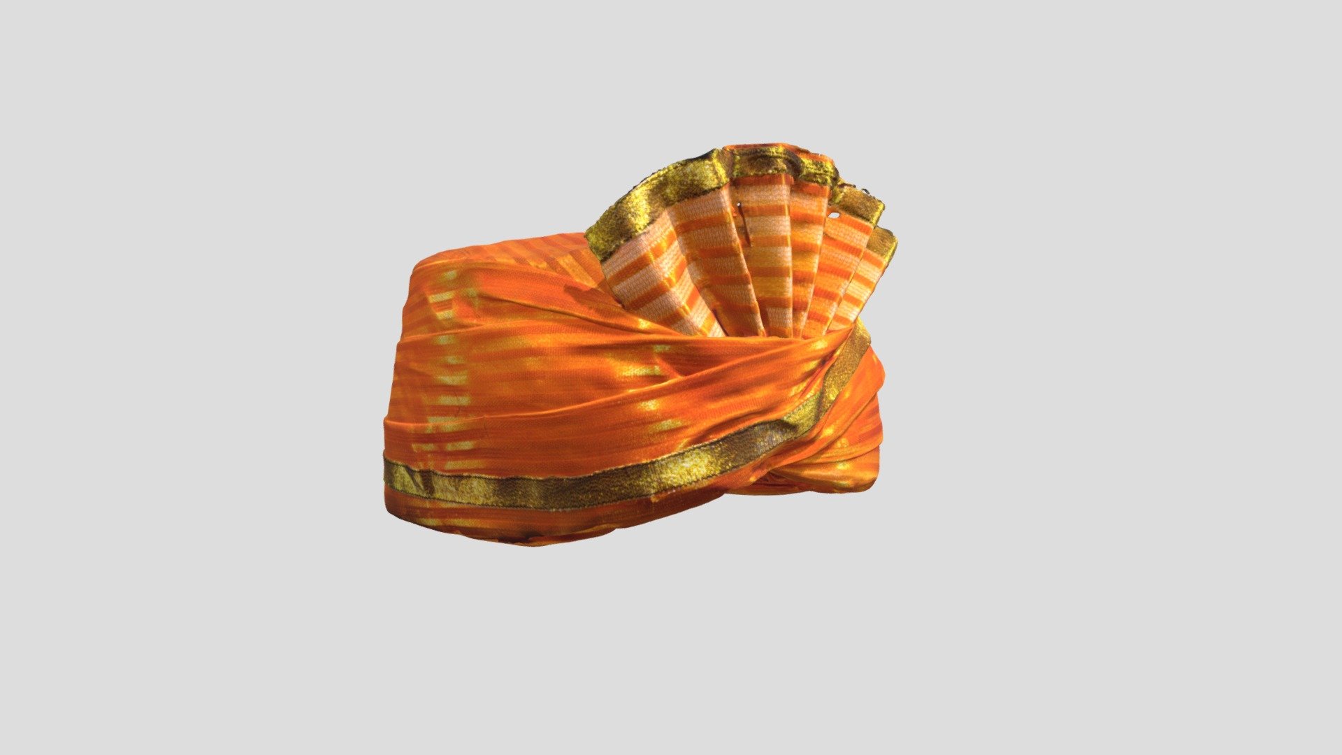 Hindu Wedding Turban - 3D model by Aberdeen City Libraries ...