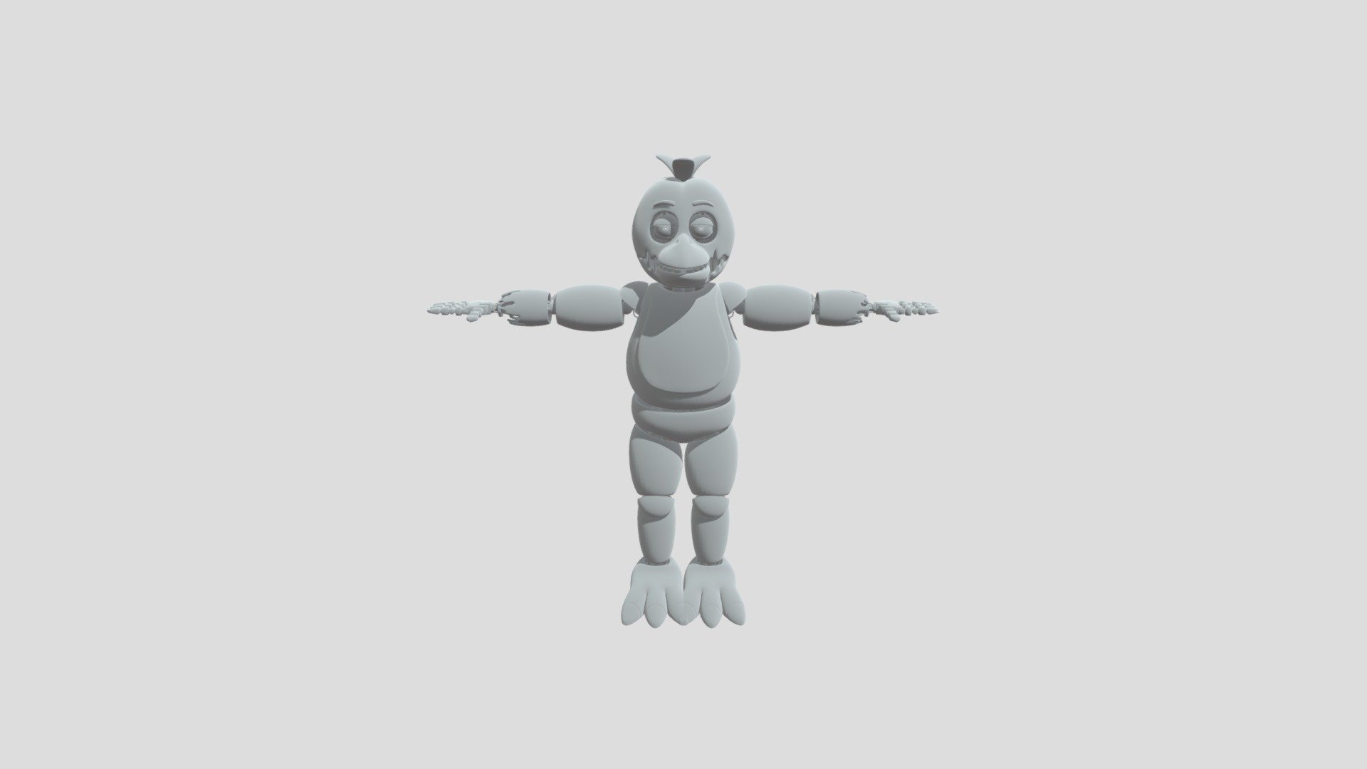 Phantom Chica - Download Free 3D model by Gutbear (@Moltenboi124) [a7b8761] - Sketchfab