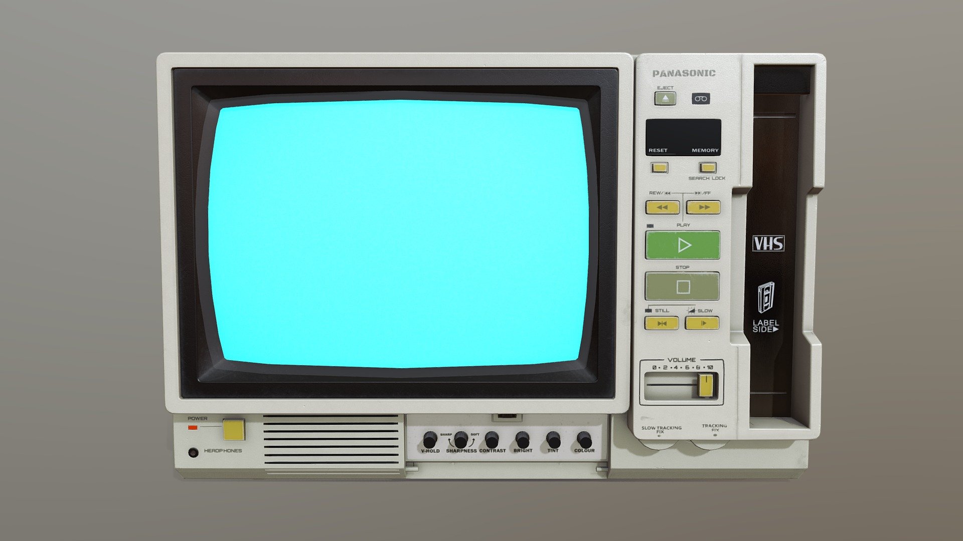 Panasonic Monitor AG-500 - 3D model by annaolesik [a7b9dfb] - Sketchfab