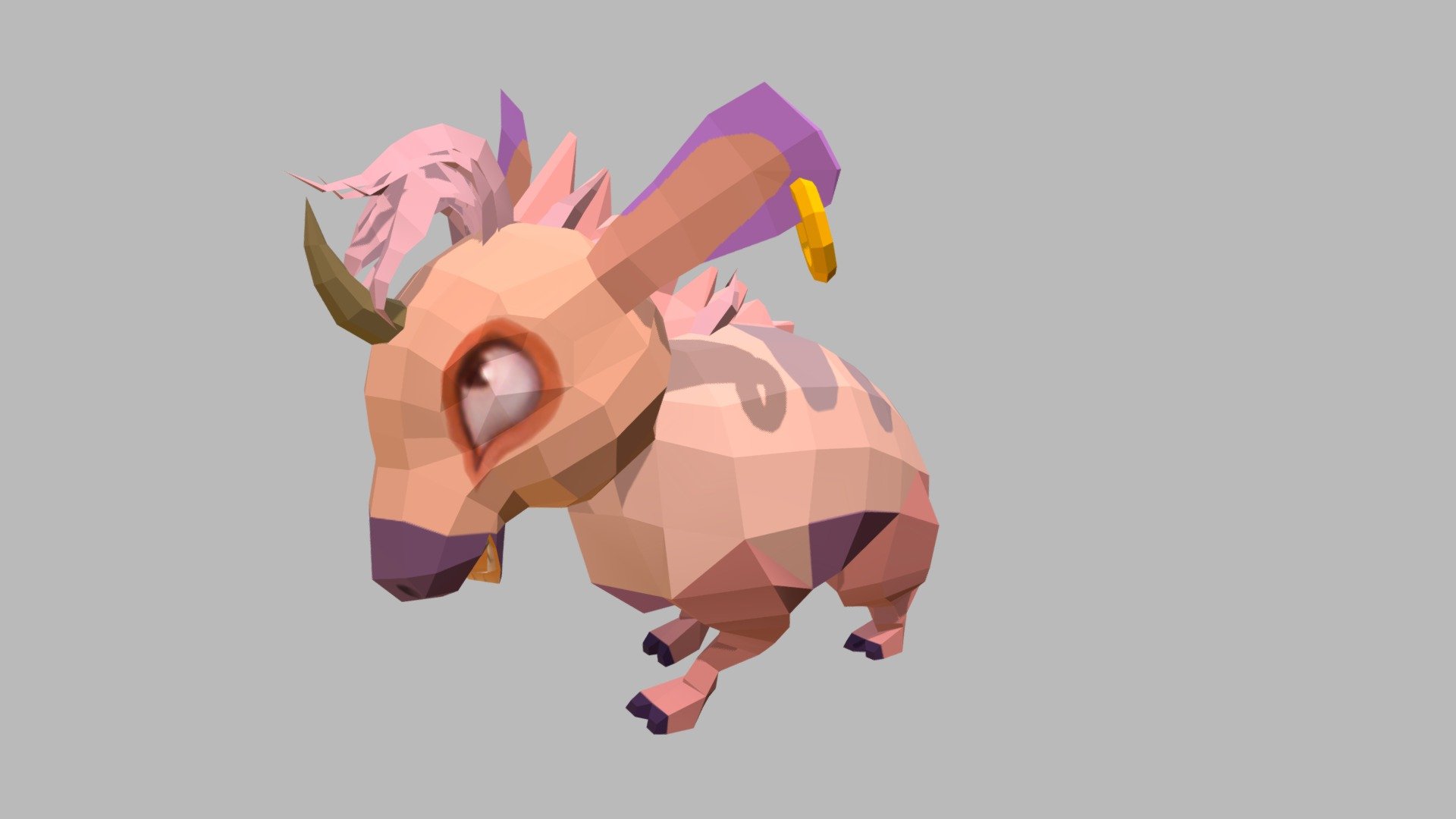 Pig Monster - 3D model by josluat91 [a7ba2ae] - Sketchfab