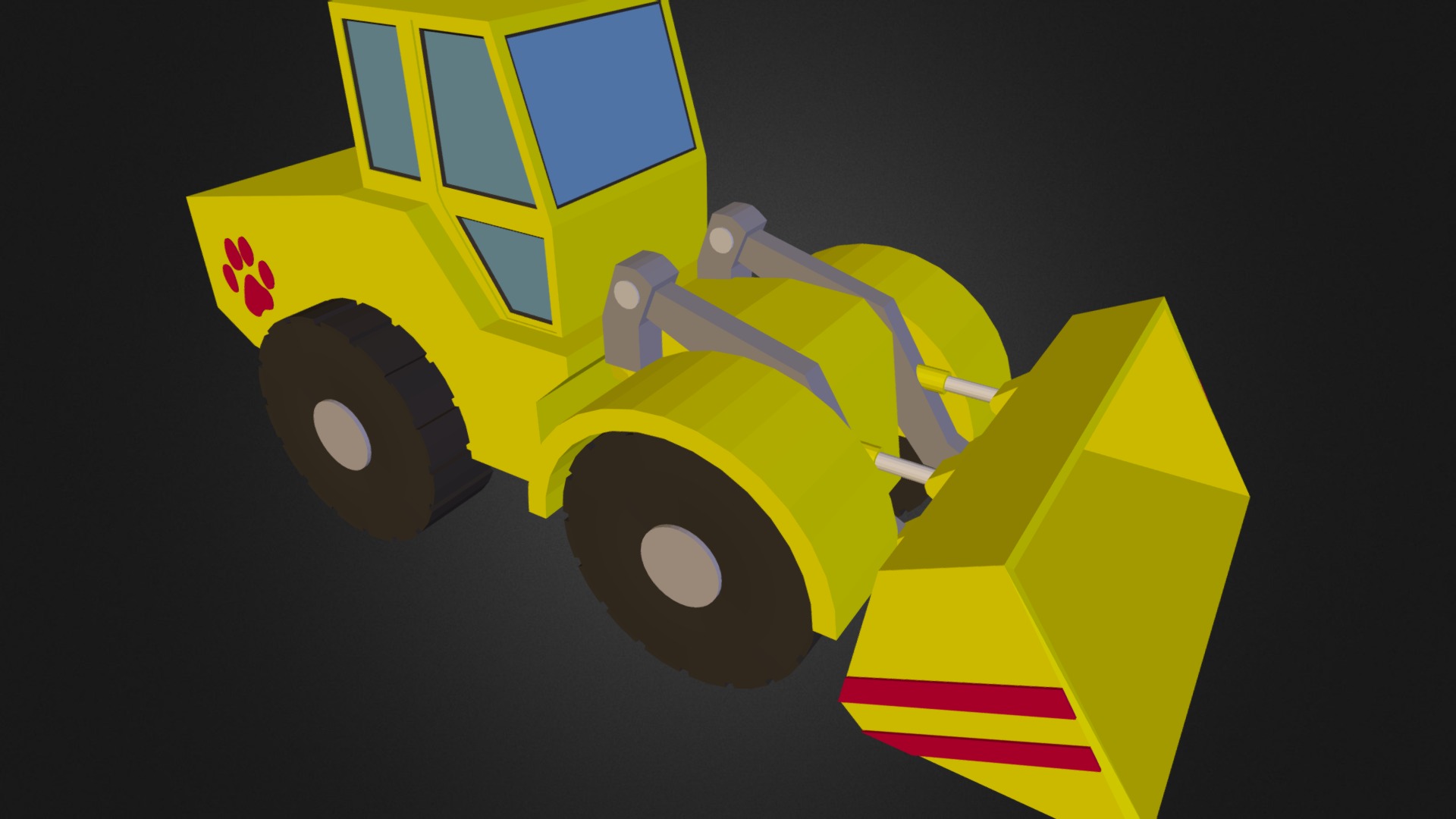 JCB - 3D model by dark-design [a7bbb0a] - Sketchfab