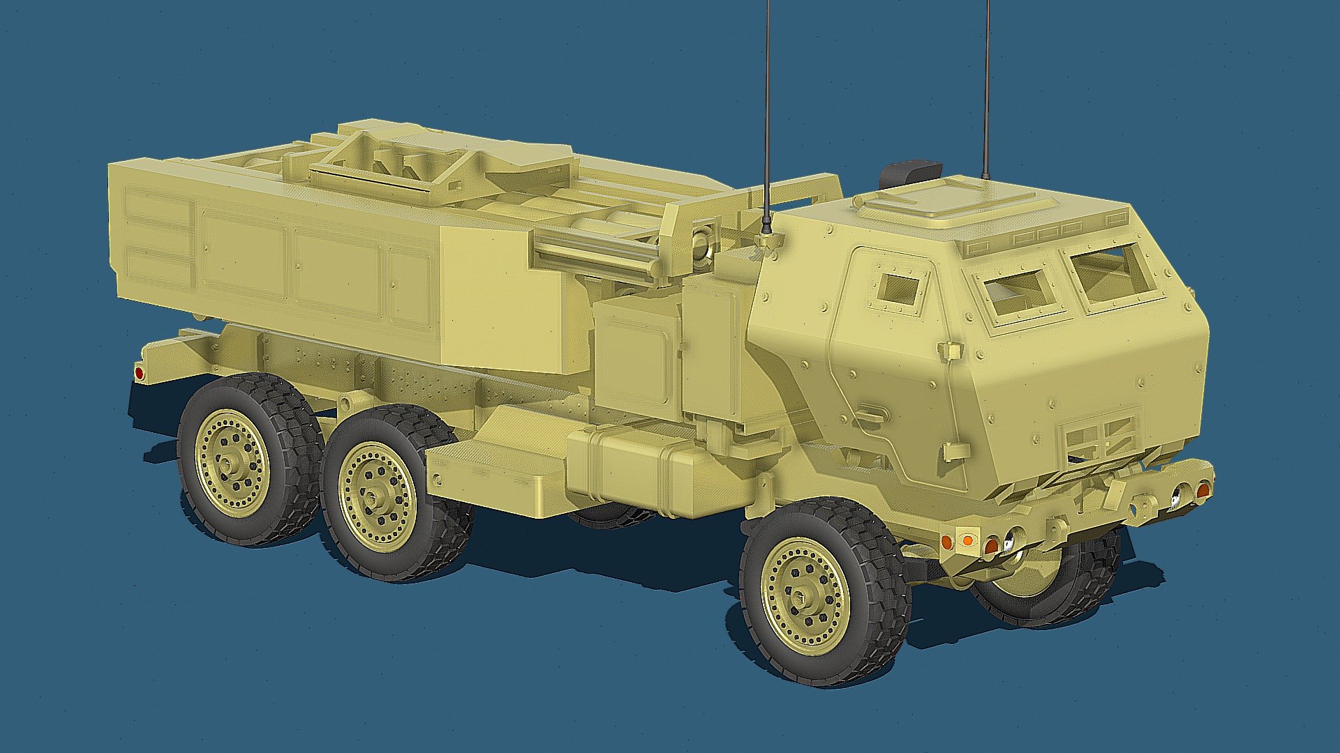 HIMARS - 3D model by ƚᴎɘbiɿT (@xtrident) [a7bbe97] - Sketchfab