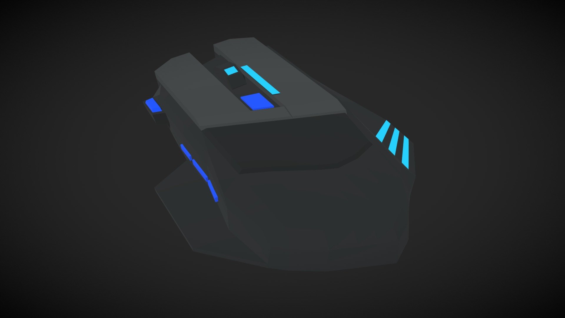 Lowpoly Gaming Mouse - Buy Royalty Free 3D model by Blumbum Productions ...