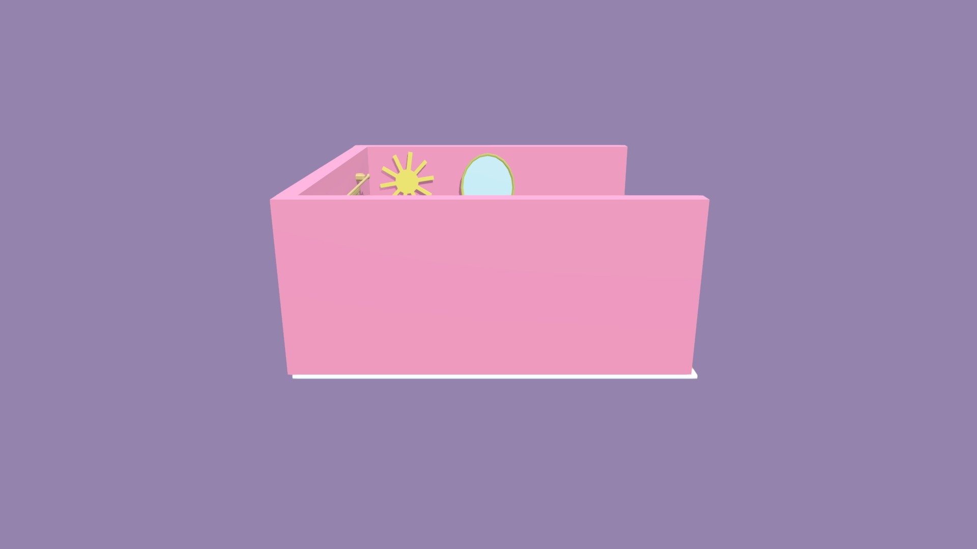 pink room for 3D module - 3D model by rowanna.h [a7bd45f] - Sketchfab
