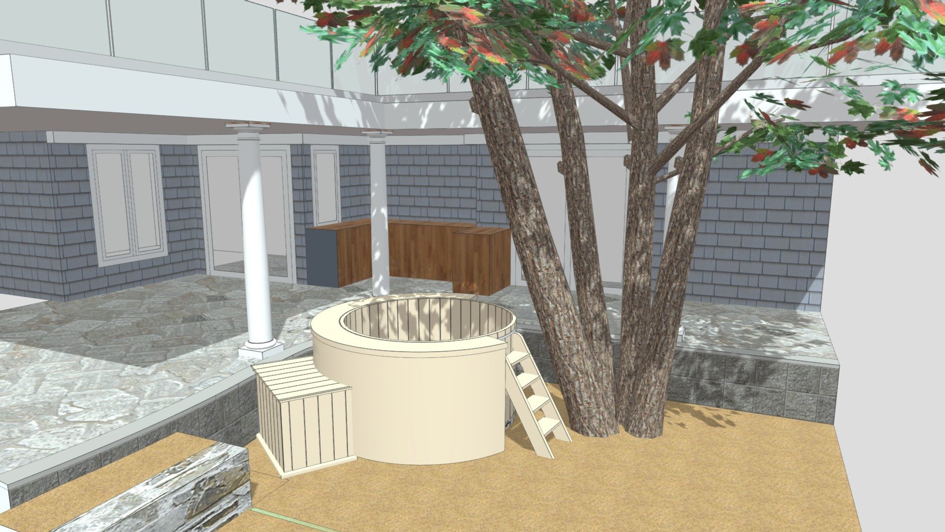 10 Mile Point - Option 1 - Skirting Kit - 3D model by Forest Cooperage ...