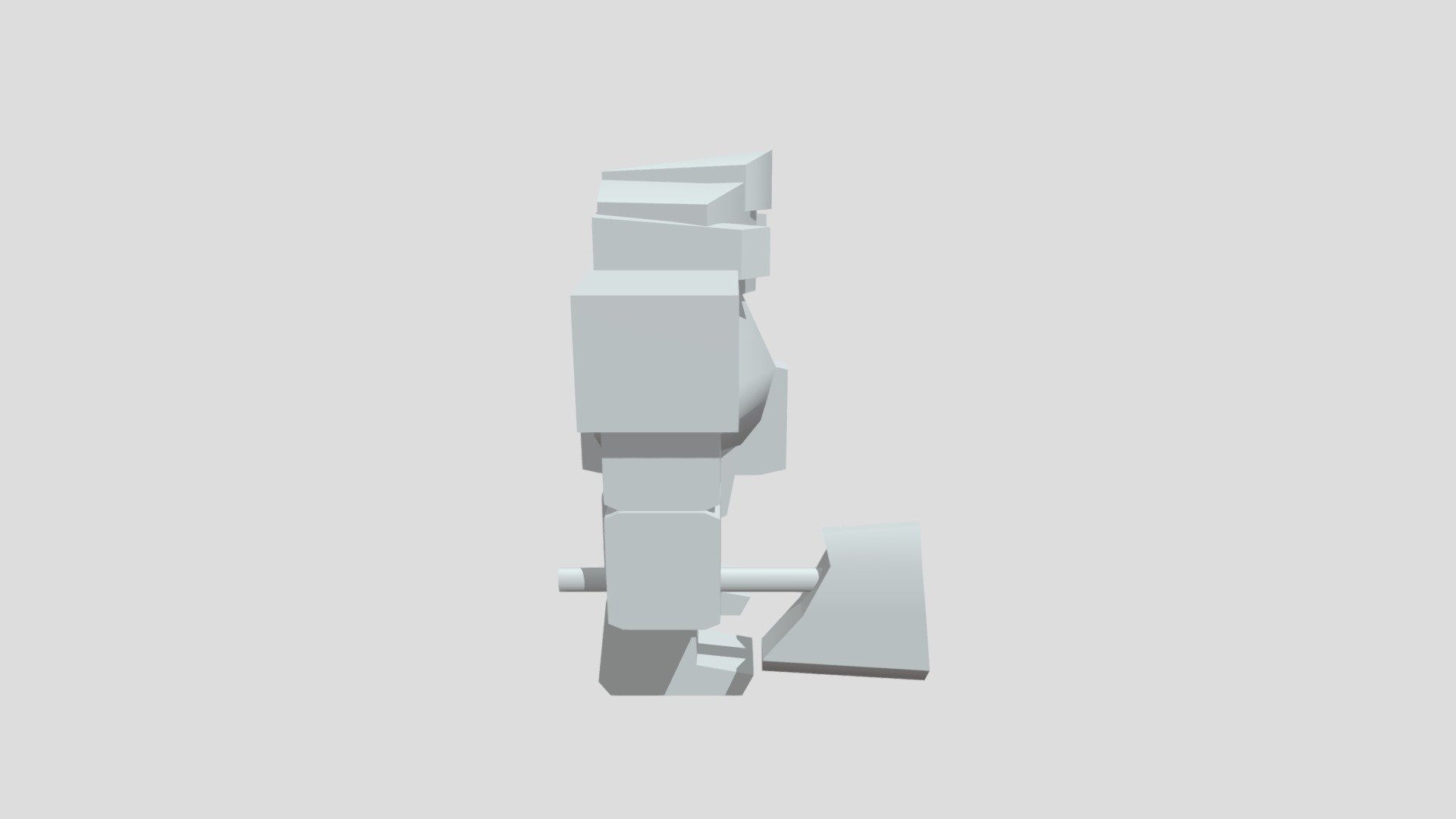 Warrior mech WIP - 3D model by klgator [a7bfa1e] - Sketchfab