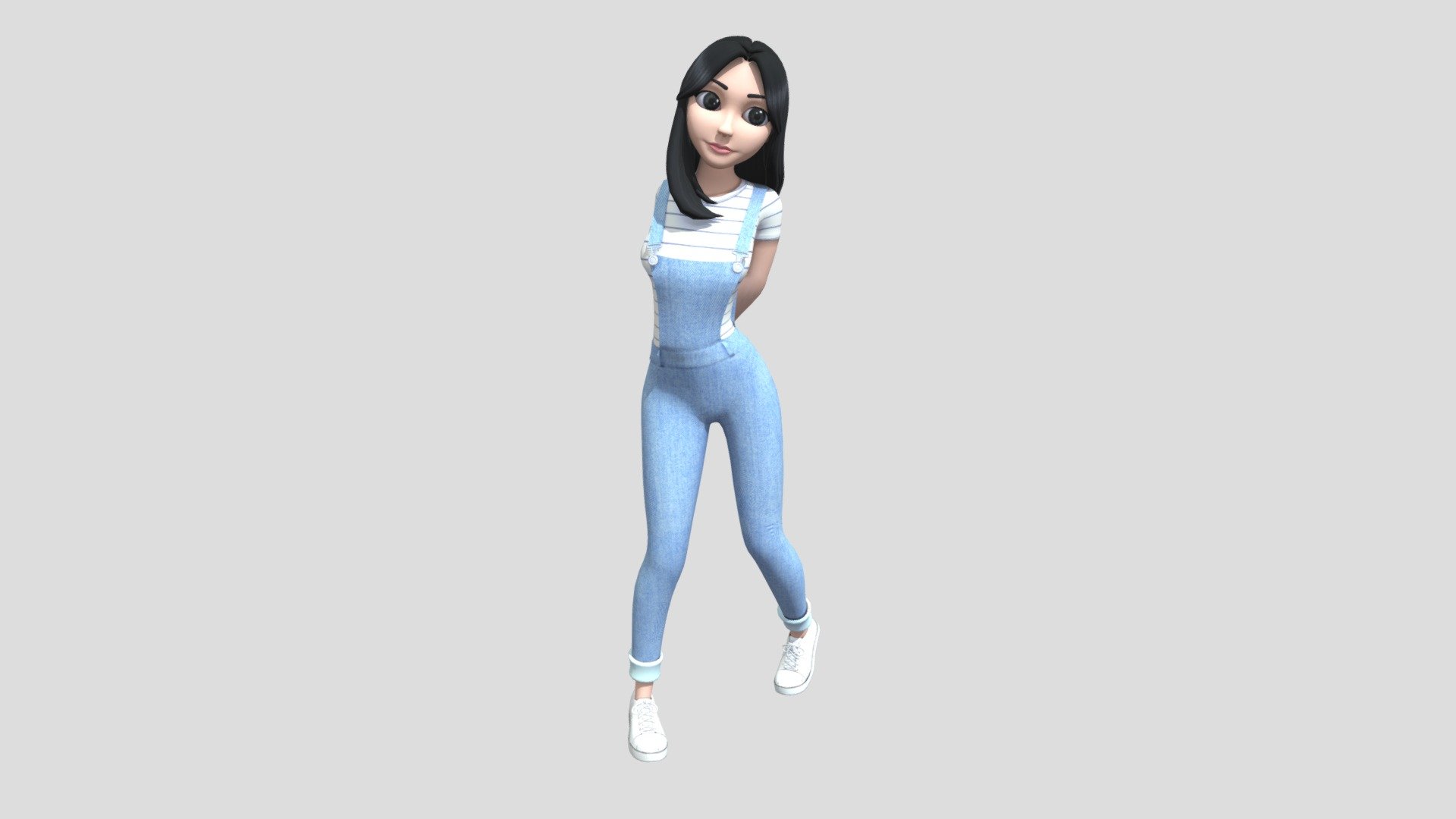 beautiful_girl - 3D model by mrpatil [a7c0ef3] - Sketchfab