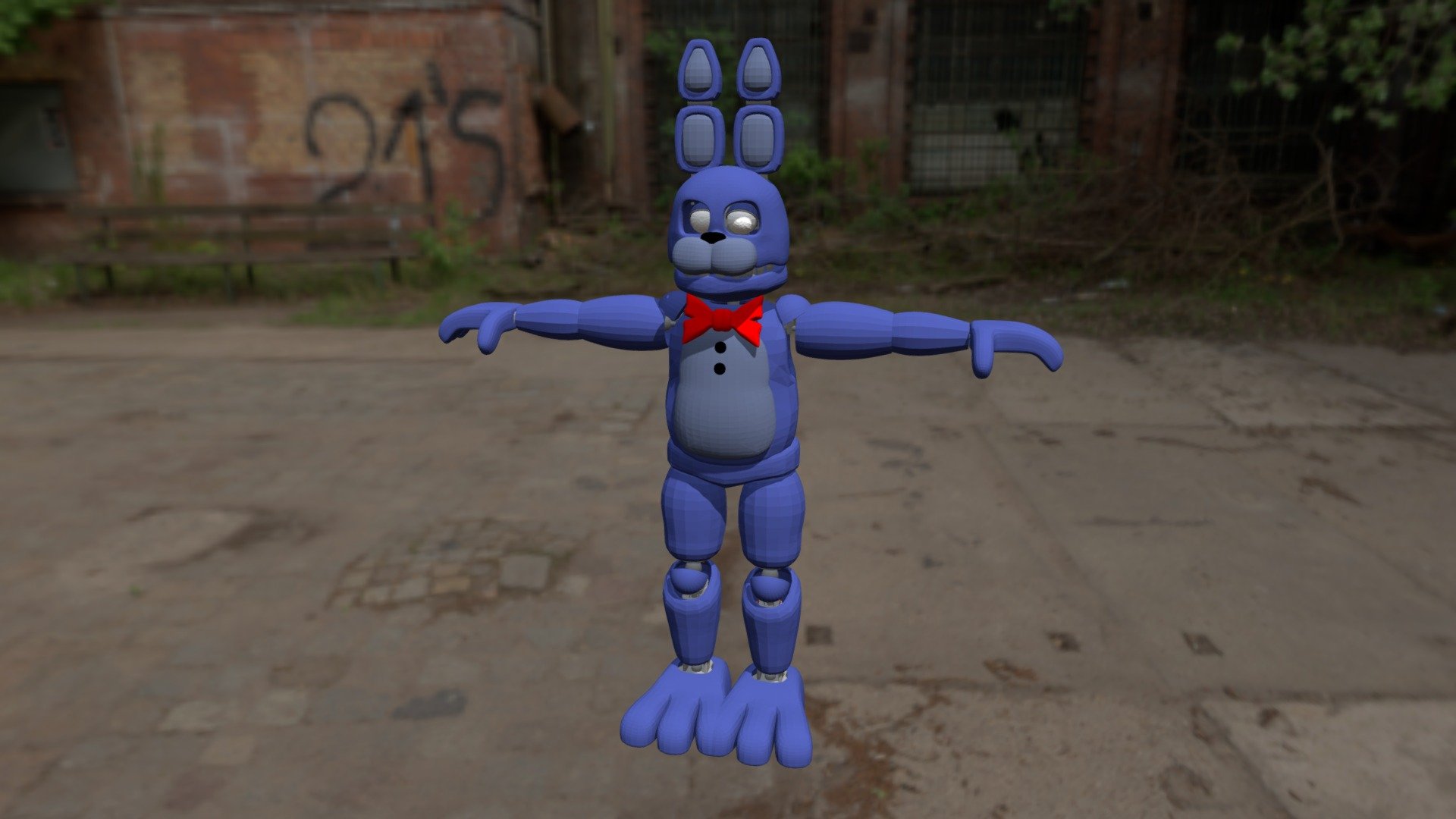 Unwithered Bonnie - Download Free 3D model by ann55010970637 [a7c1325 ...
